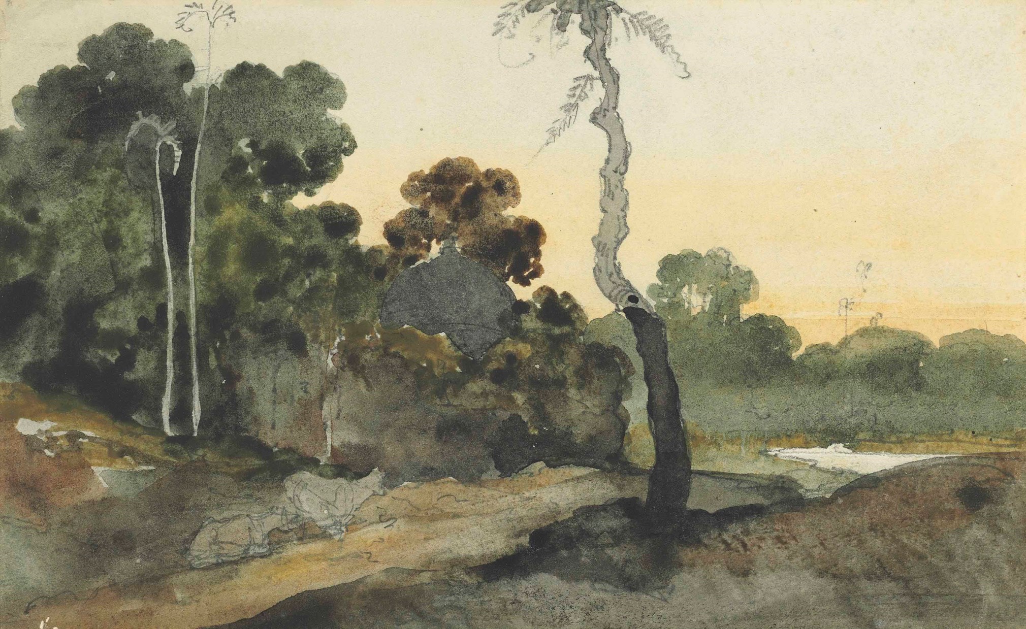George Chinnery (1774-1852), The Afterglow | Christie's