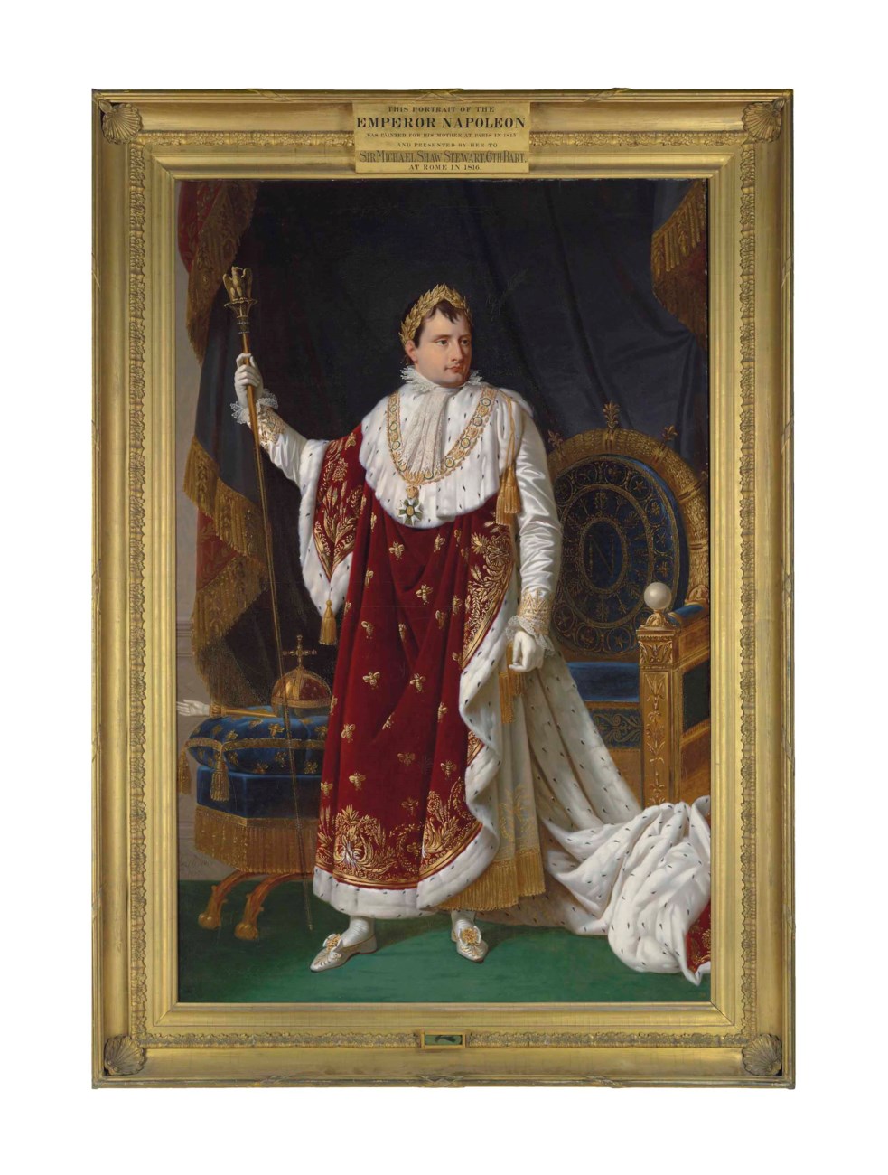 ROBERT LEFÈVRE (BAYEAUX 1755-1830) , PORTRAIT OF THE EMPEROR NAPOLEON ...