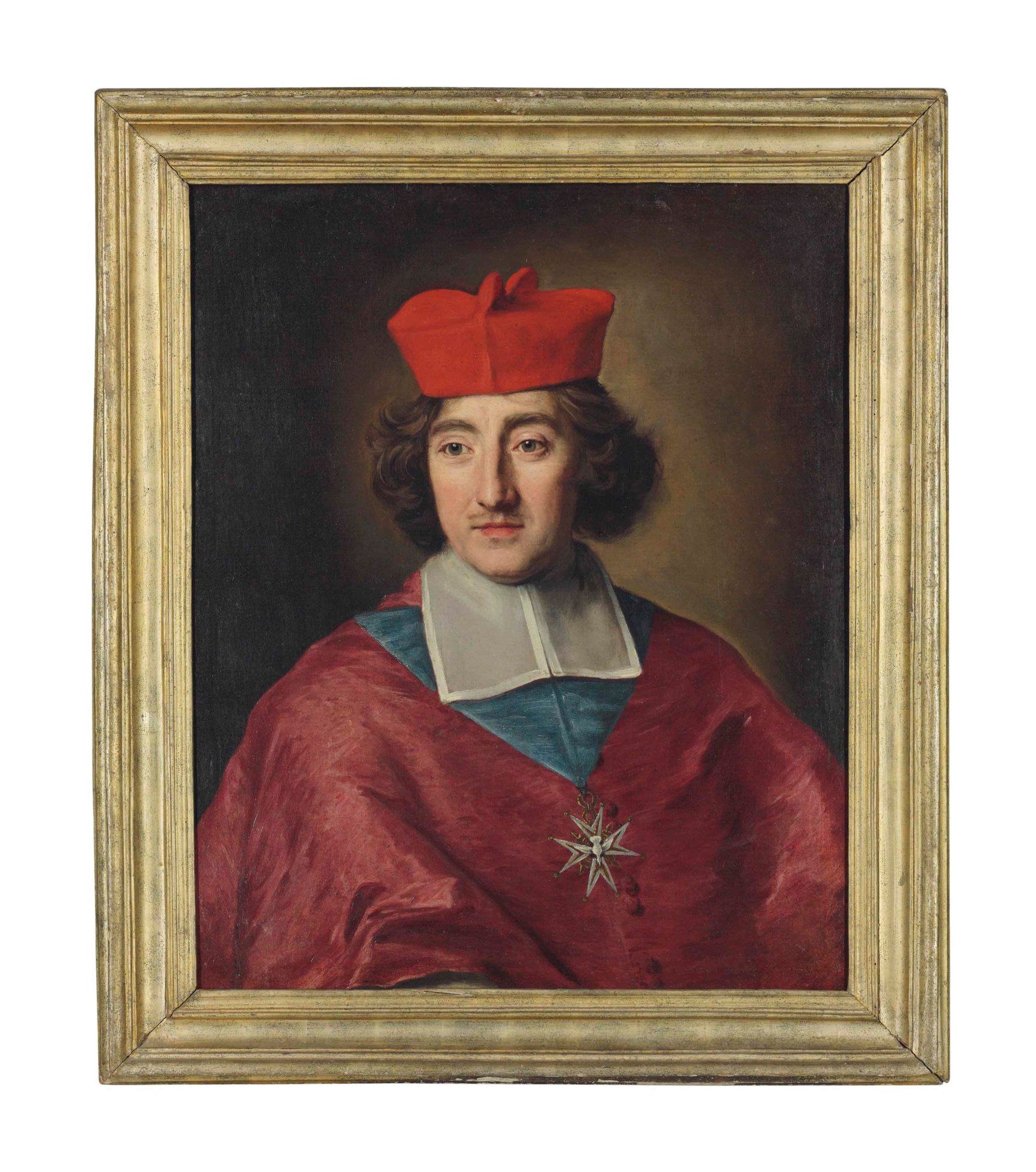 Jacob Ferdinand Voet (Antwerp 1639-1689 Paris), Portrait of Cardinal ...