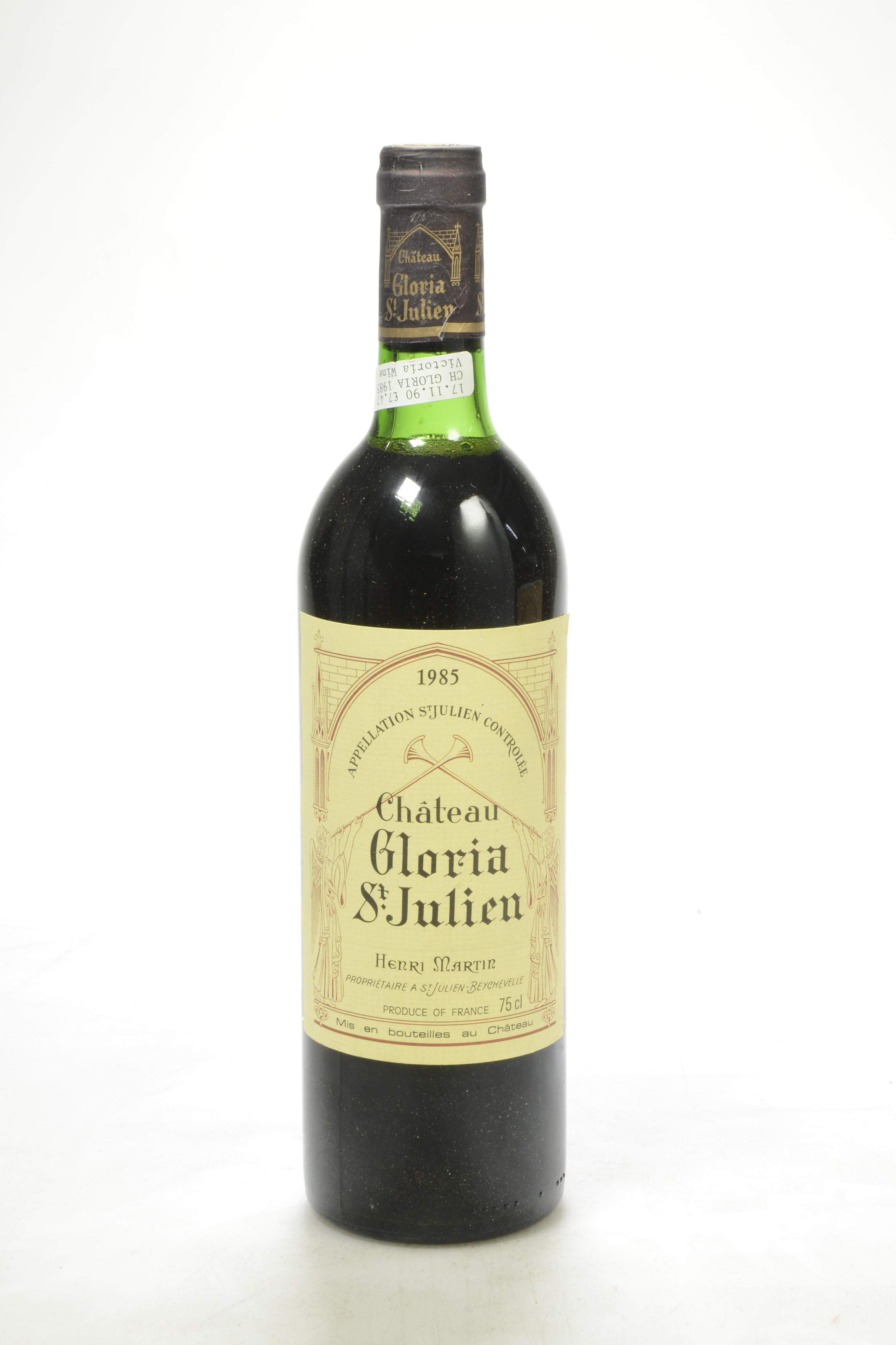 Château Gloria 1985, Saint-Julien, cru bourgeois supérieur | Christie’s