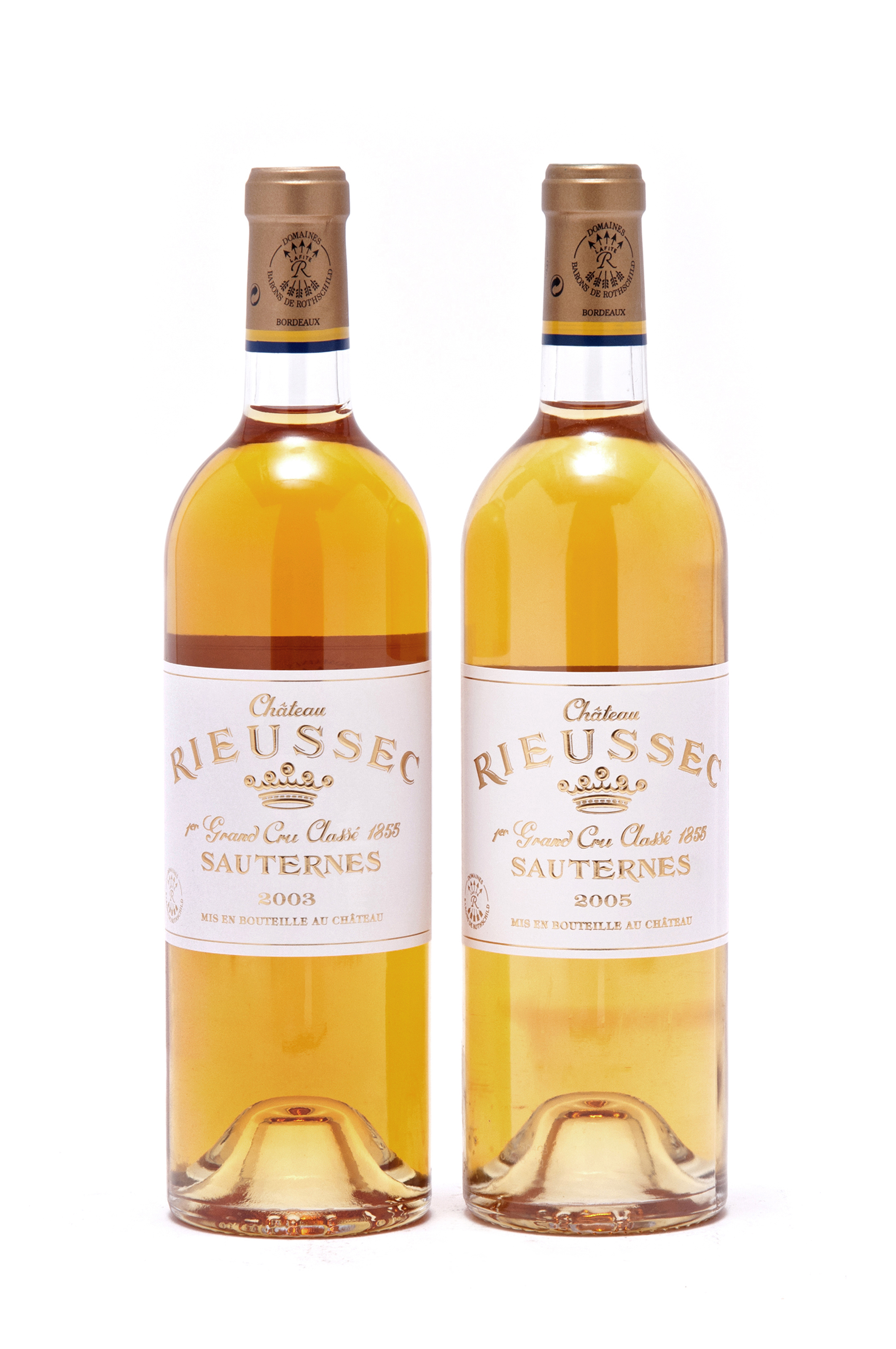Château Rieussec 2003 and 2005, Sauternes, 1er cru classé | Christie’s