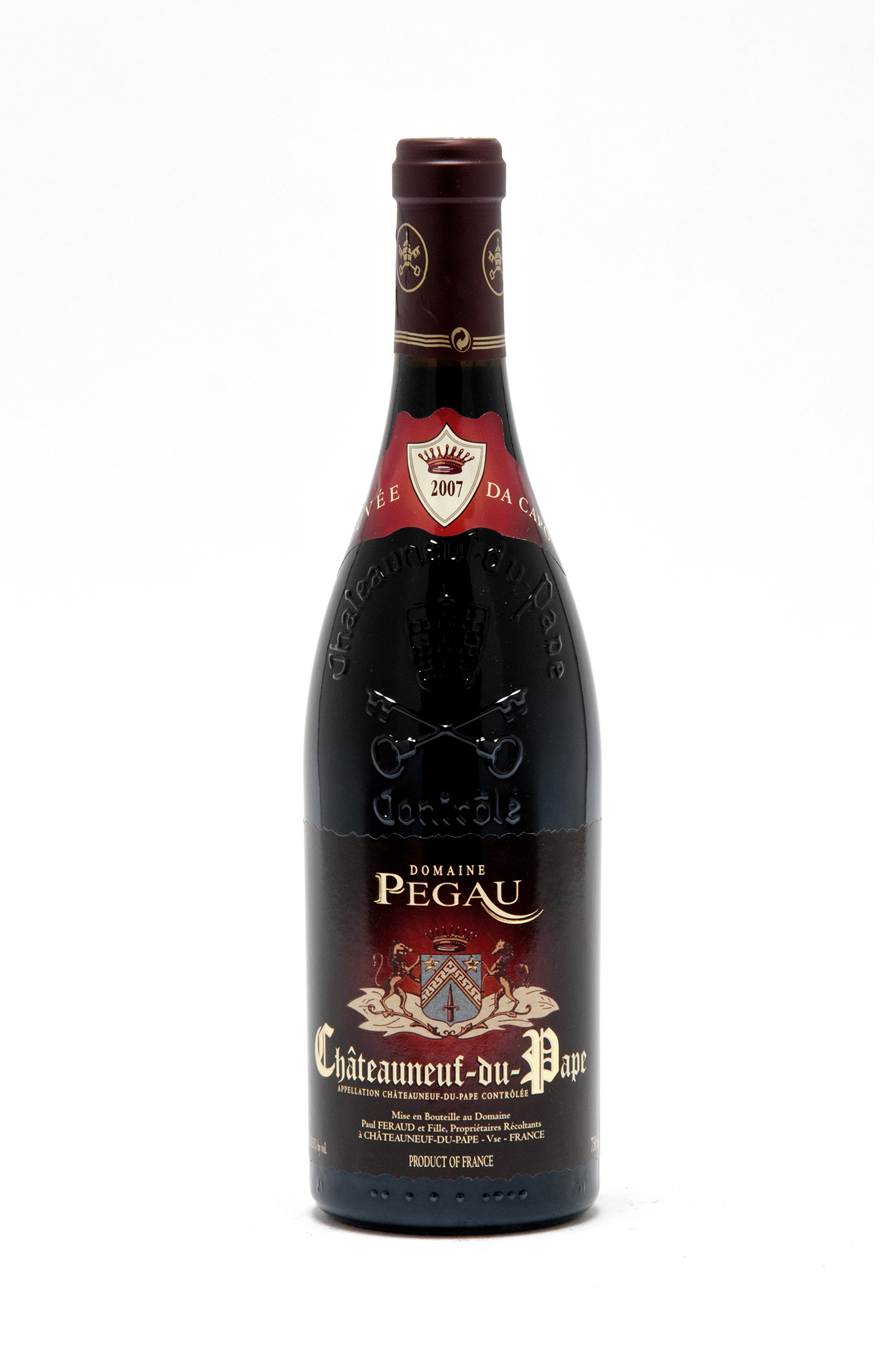 Domaine du Pegau, Châteauneuf-du-Pape Cuvée da Capo 2007, Rhône, Feraud ...