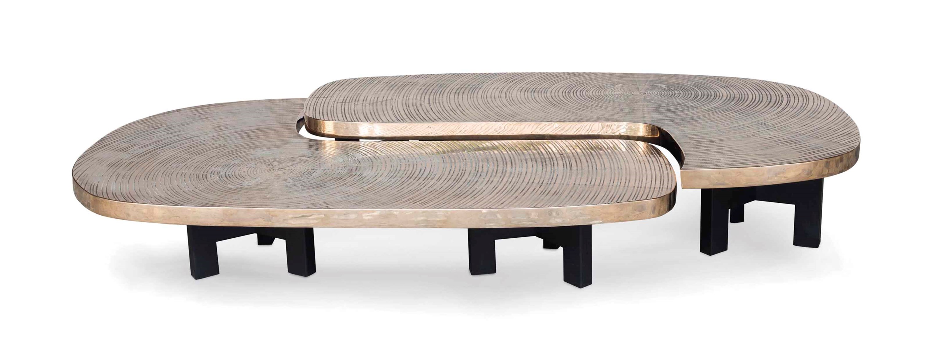 ADO CHALE (B. 1928), A 'SOLUNE' COFFEE TABLE, DESIGNED CIRCA 1970 ...