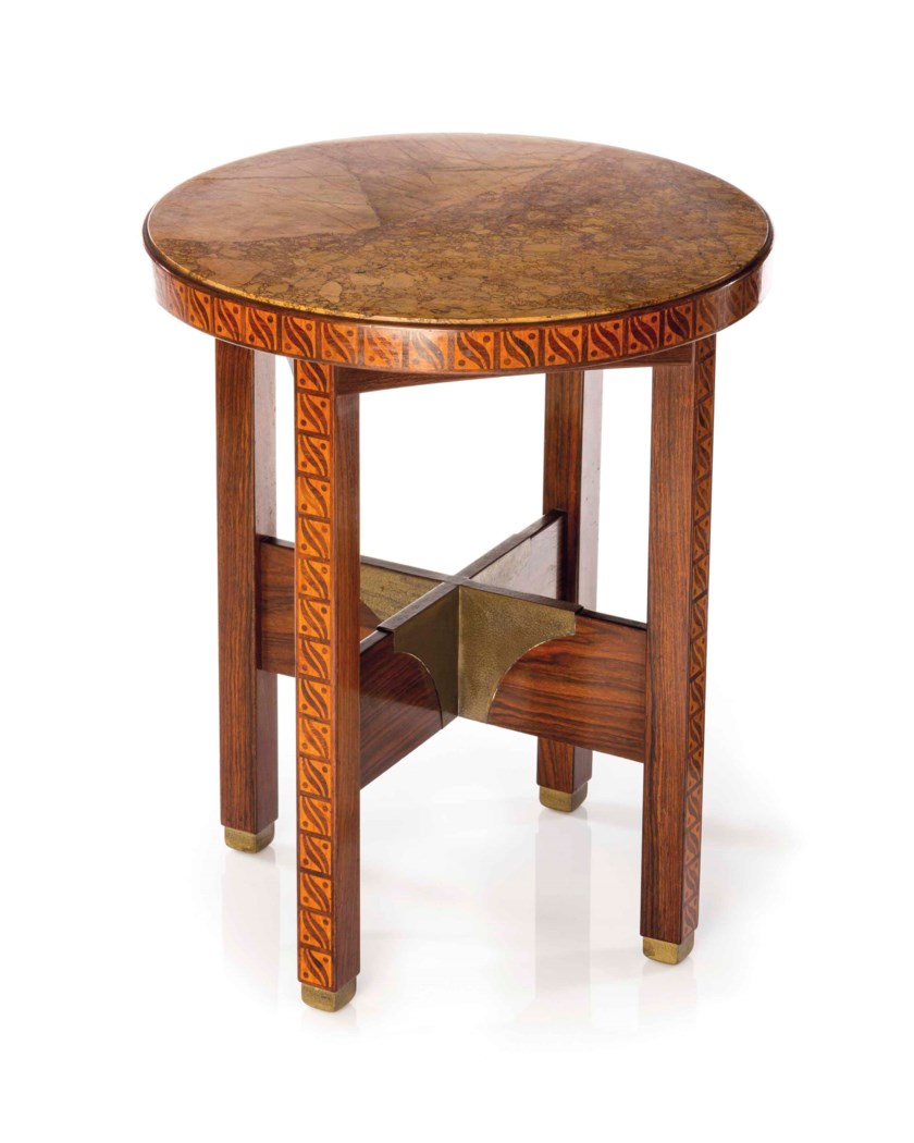 JOSEF HOFFMANN (1870-1956), A RARE AND EARLY OCCASIONAL TABLE, 1901-02 ...