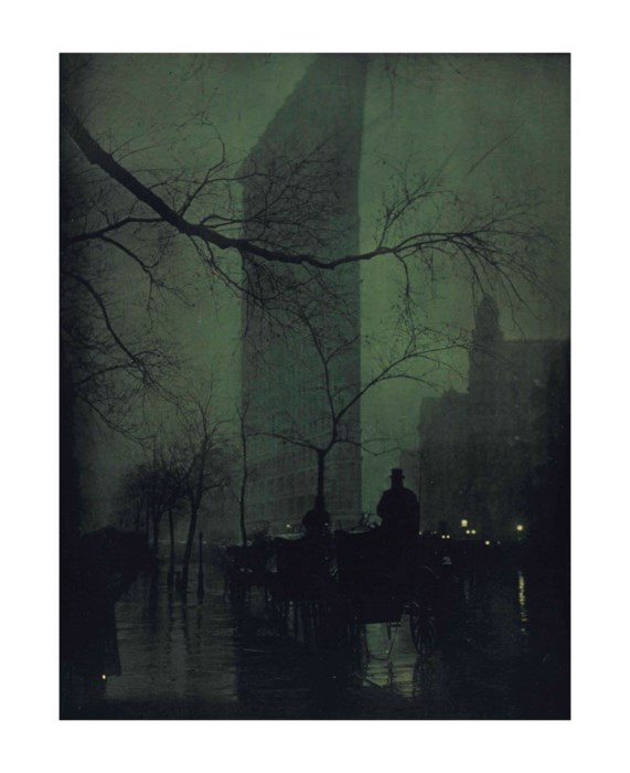 Edward Steichen (1879-1973), Flatiron - Evening, 1905 | Christie's