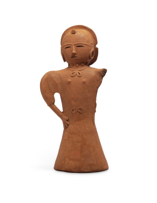 A Haniwa Figure of a Woman