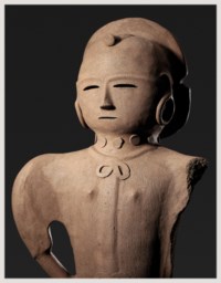 A Haniwa Figure of a Woman