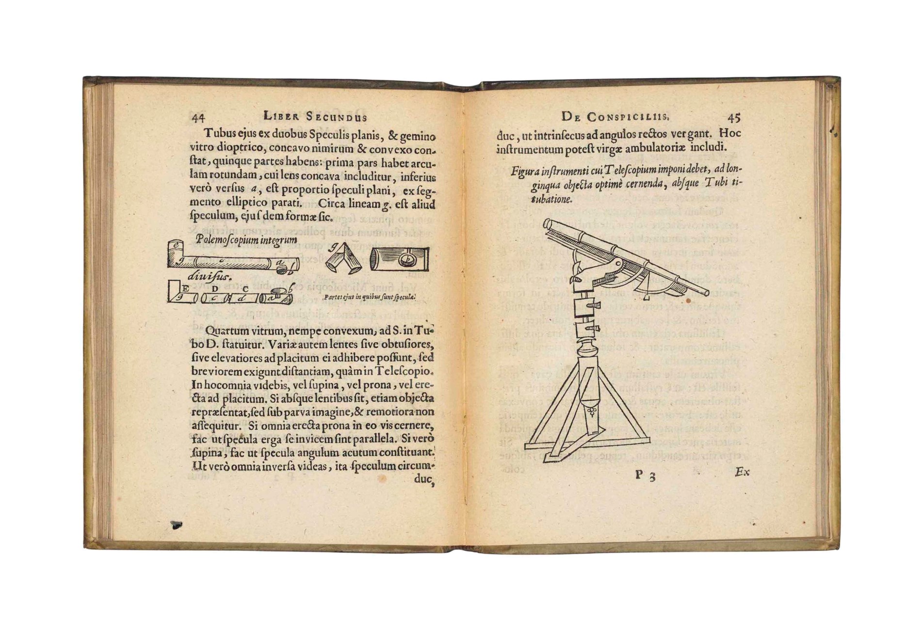 BOREL, Pierre (1620-1689). De vero telescopii inventore, cum brevi ...