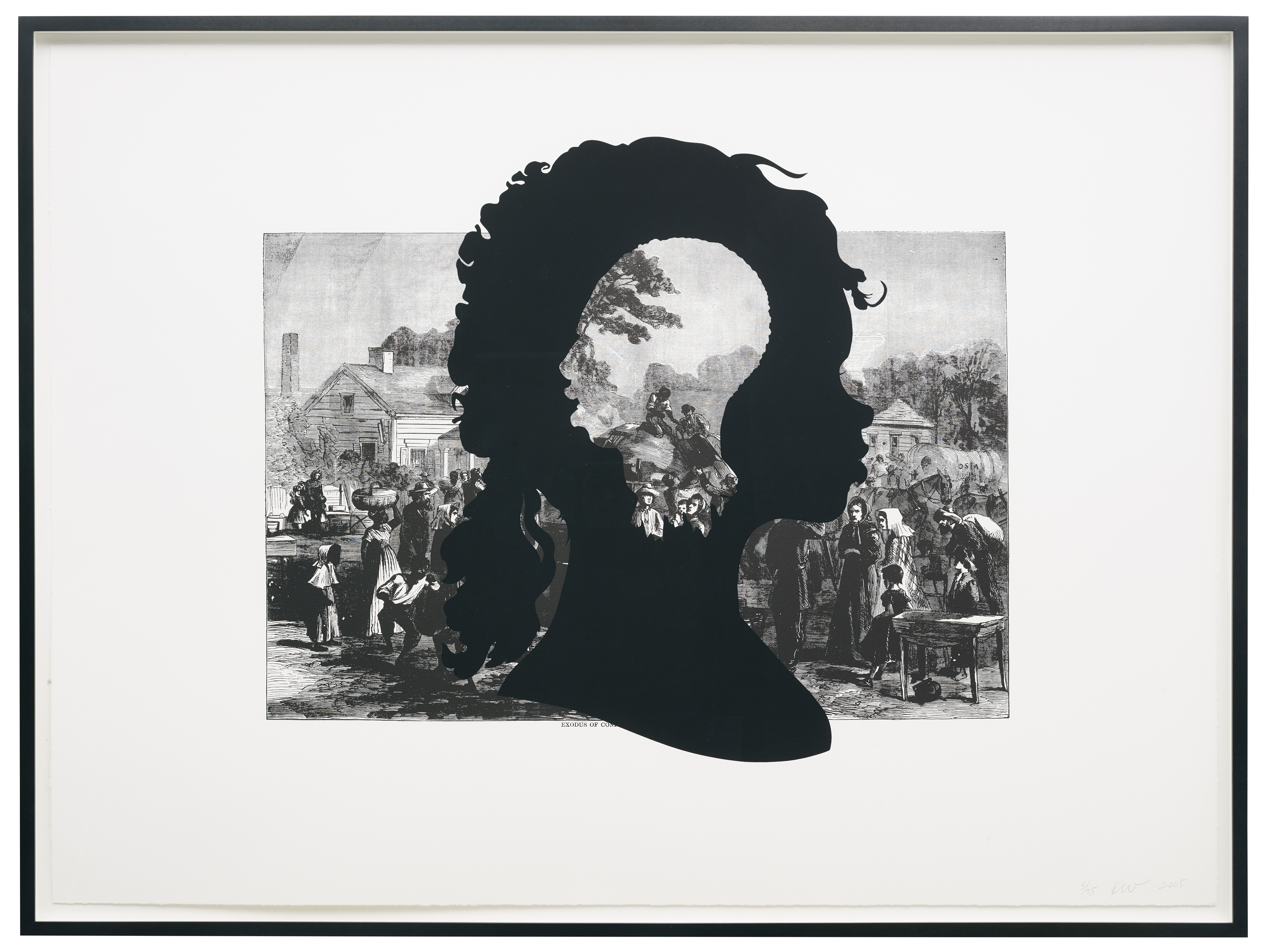 Kara Walker (B. 1969) , Harper's Pictorial History of the Civil War ...
