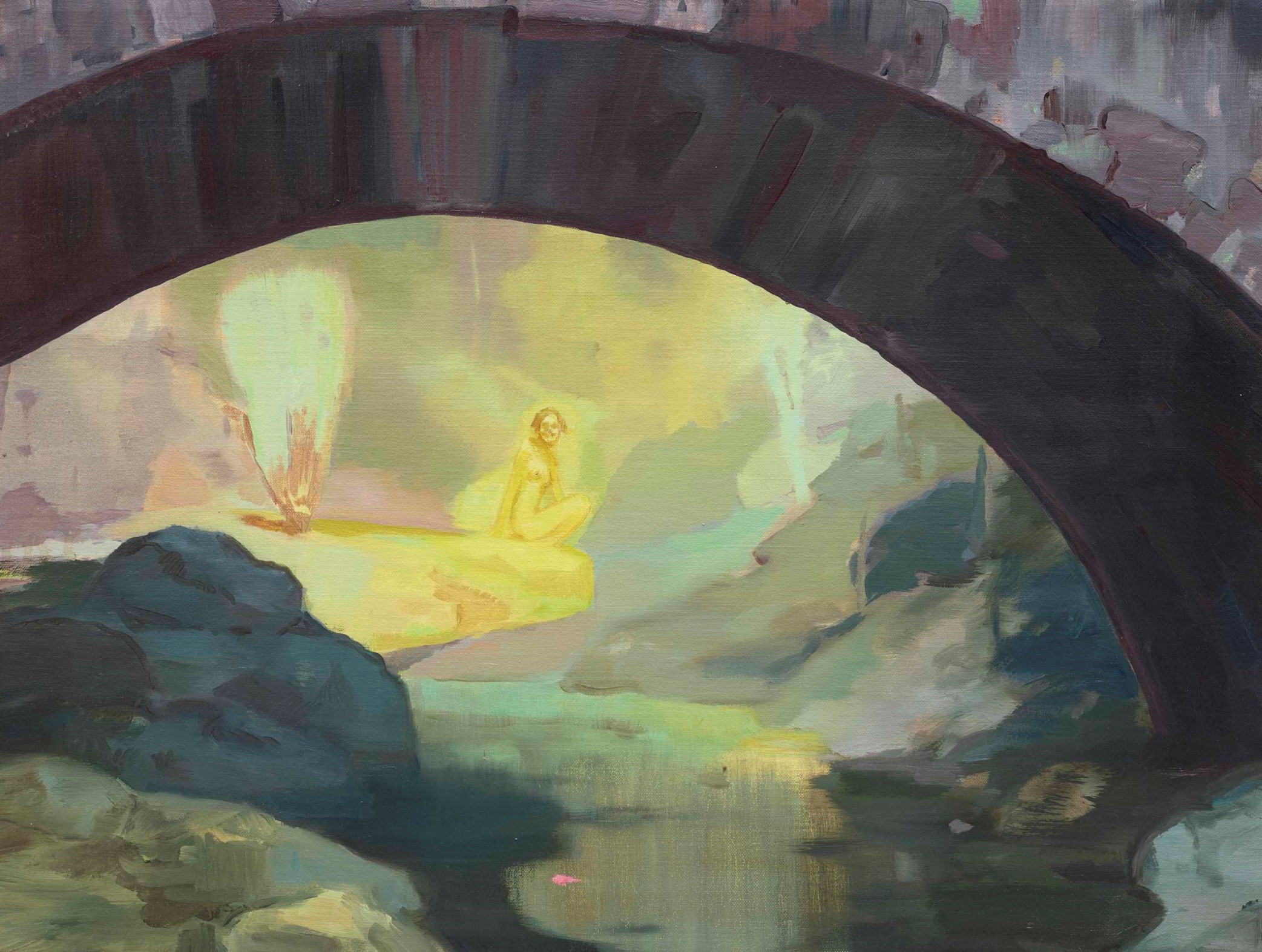 Kaye Donachie (B. 1970), Do you feel my love my grief. Just a breath ...