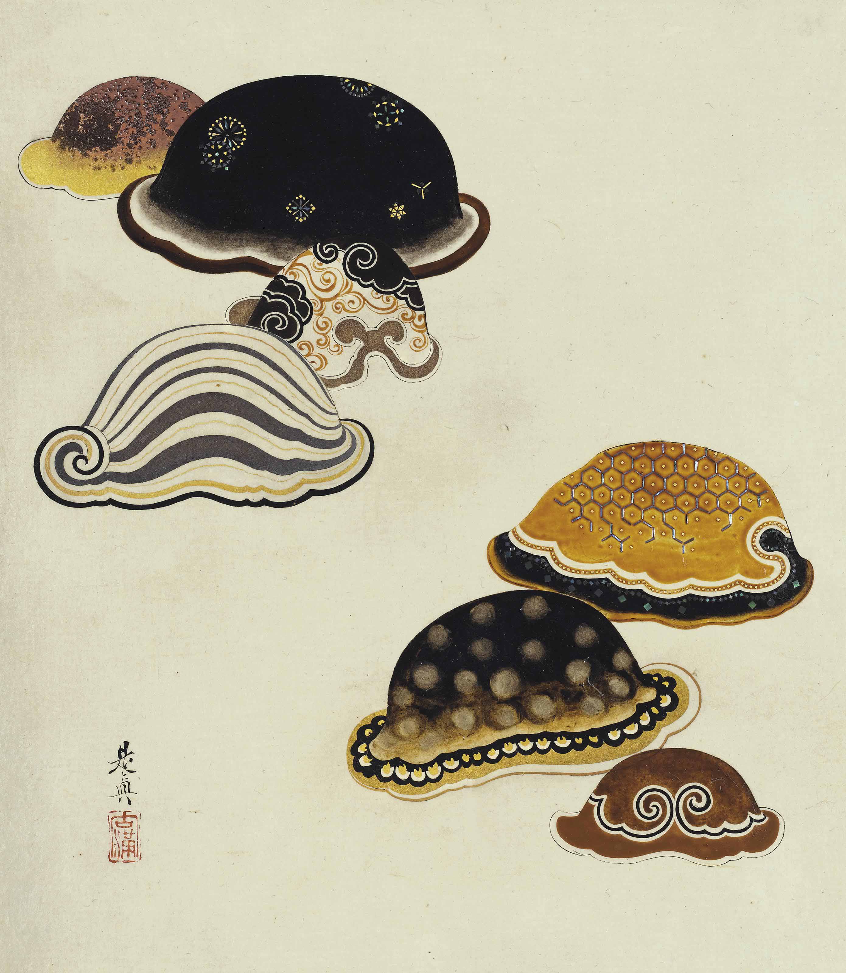 Shibata Zeshin (1807-1891) , SHELLS | Christie's