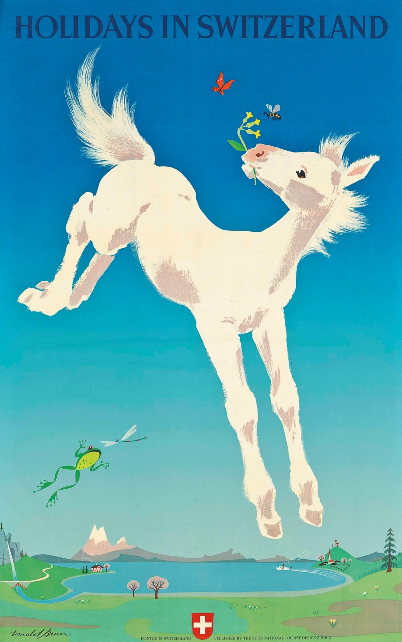 Donald Brun (1909-1999), HOLIDAYS IN SWITZERLAND | Christie's