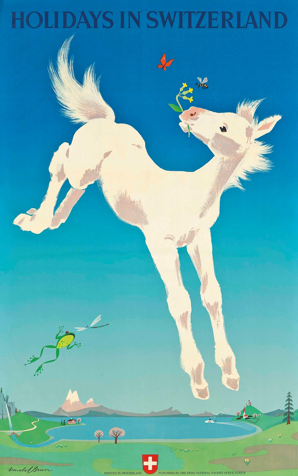 Donald Brun (1909-1999), HOLIDAYS IN SWITZERLAND | Christie's