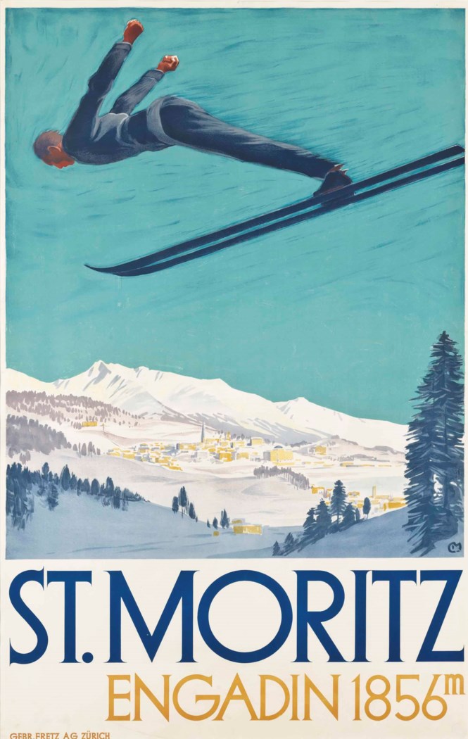 Carl Moos (1878-1959), ST. MORITZ | Christie's