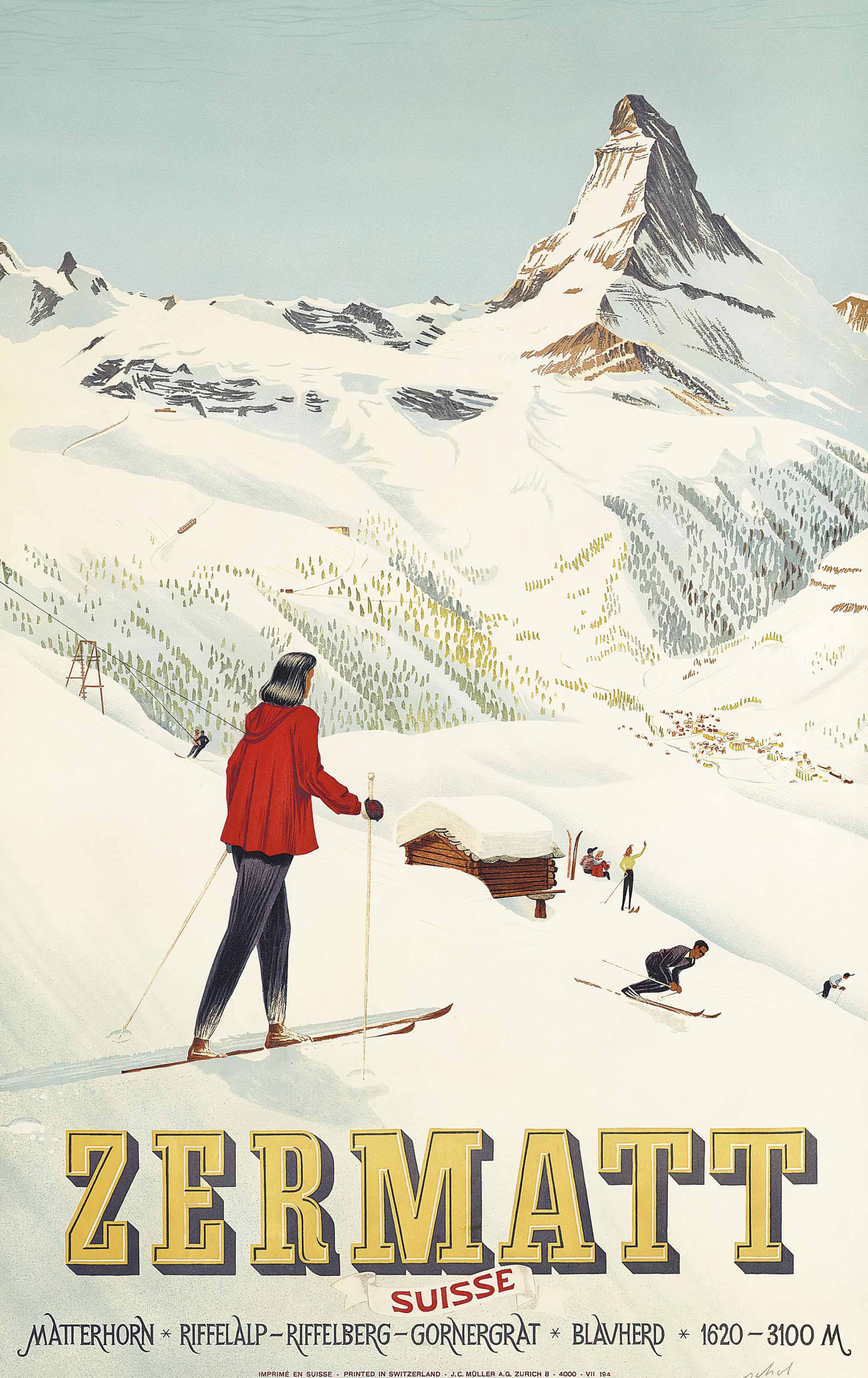 Leo Keck (1906-1987), ZERMATT | Christie's