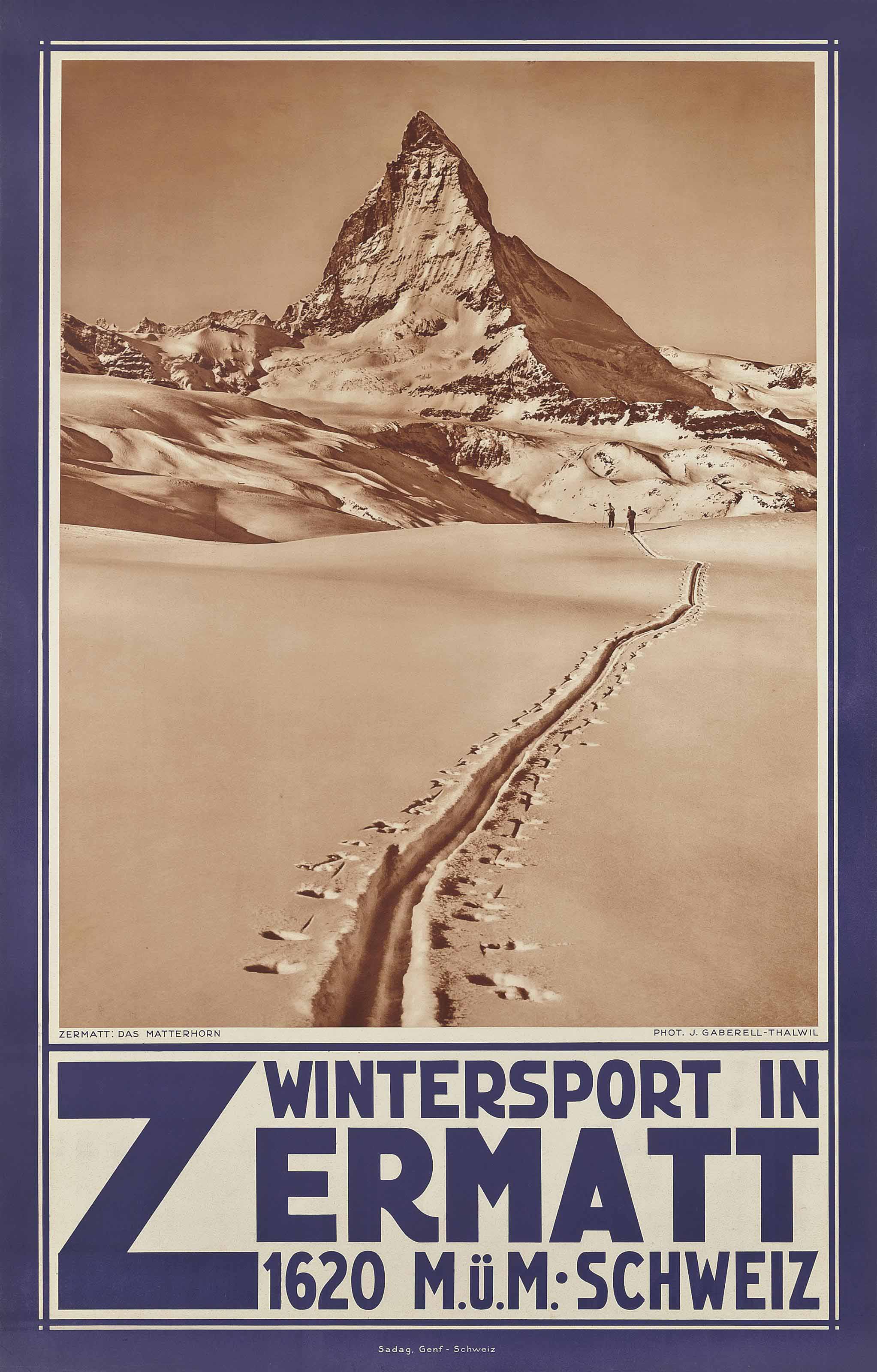 Leo Keck (1906-1987), ZERMATT | Christie's