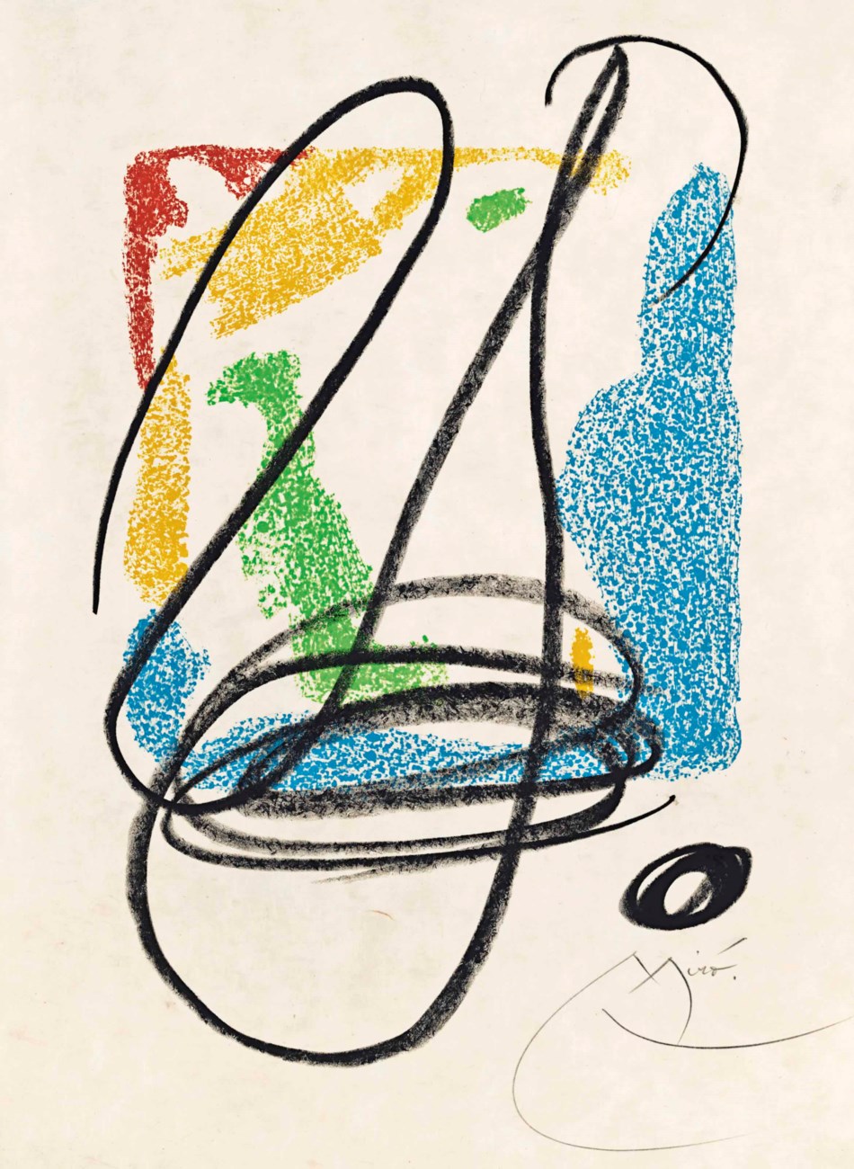 Joan Miró (1893-1983), Sans titre, pour "Les essenciès de la terra ...