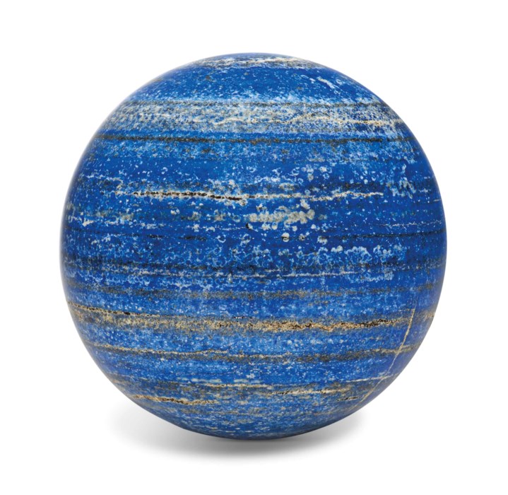 A LAPIS LAZULI SPHERE