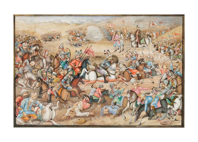 THE BATTLE OF CHALDIRAN, QAJAR IRAN, 19TH CENTURY | Christie's