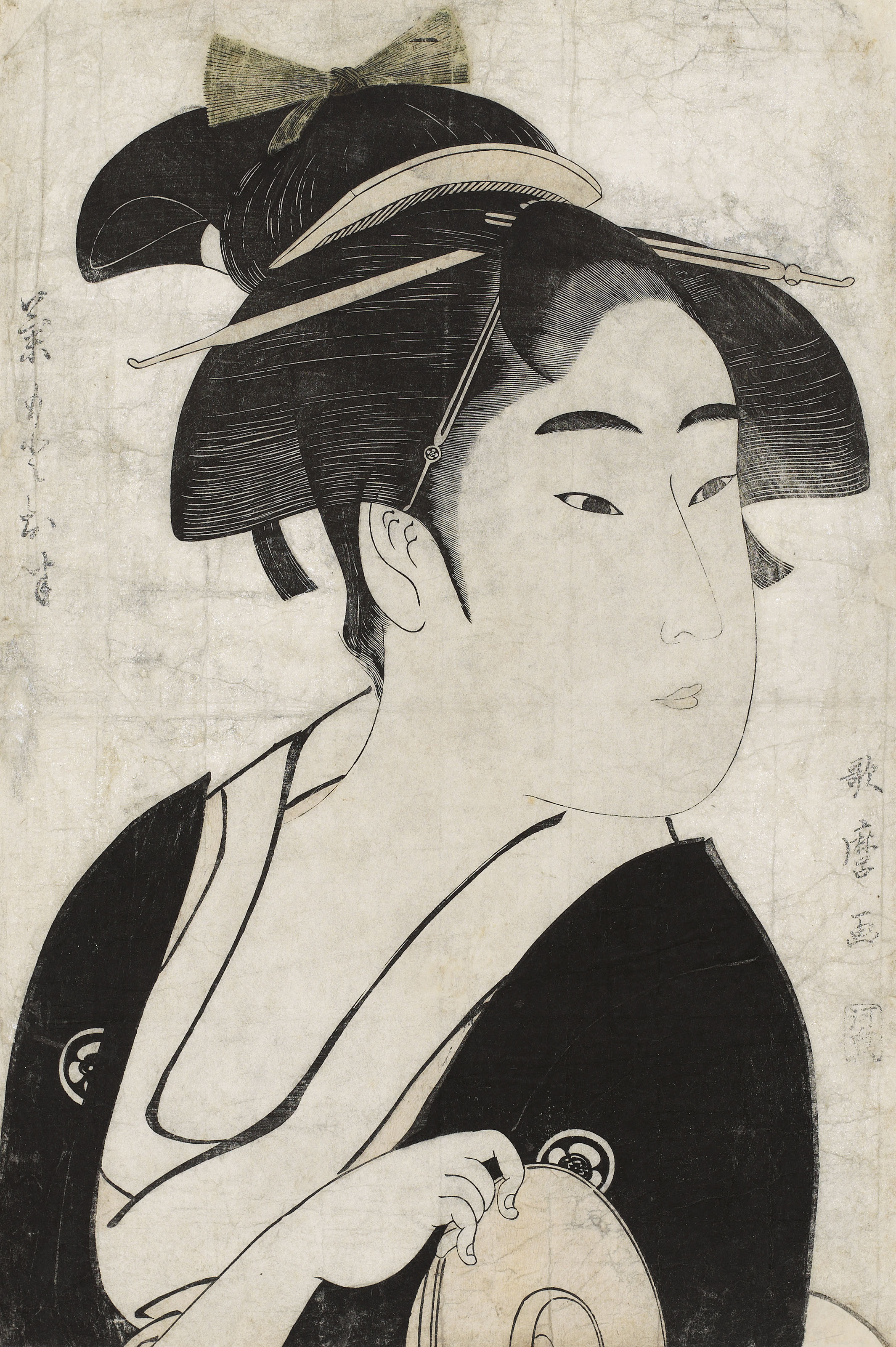 Kitagawa Utamaro (1753?-1806), FIVE PRINTS OF BEAUTIFUL WOMEN | Christie’s