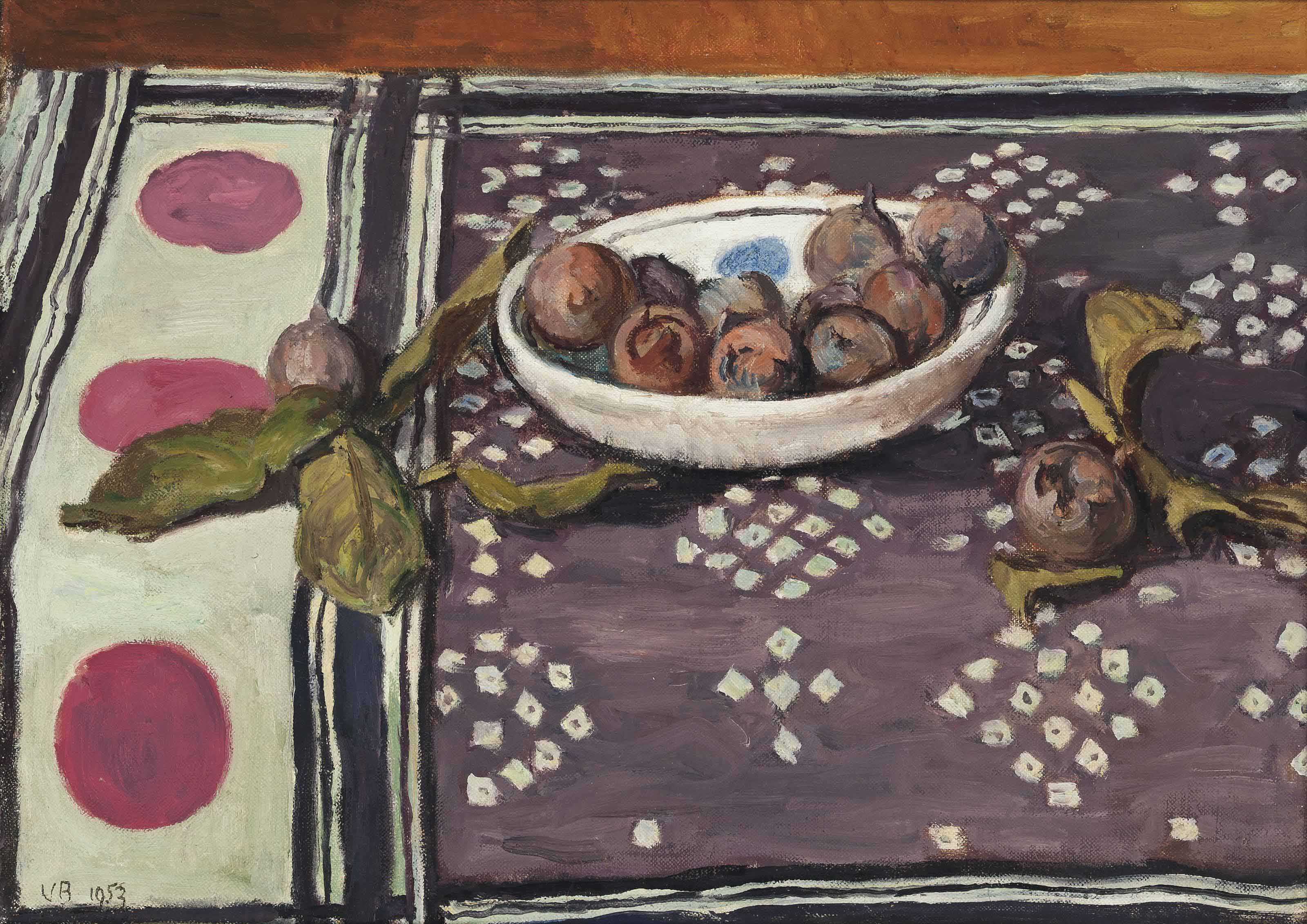 Vanessa Bell (1879-1961) , Still-life with a bowl of figs | Christie's