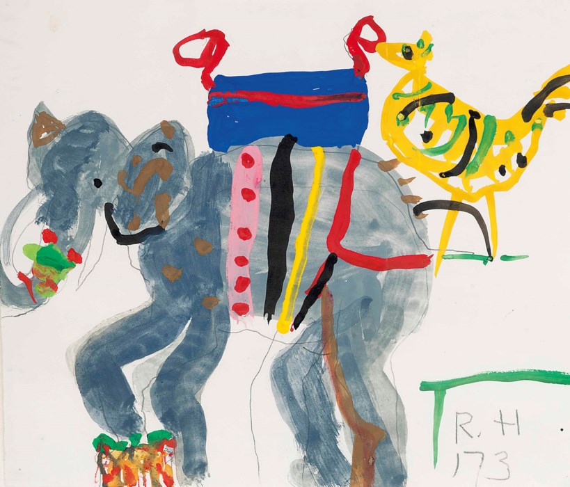 Roger Hilton (1911-1975), Circus Elephant | Christie's