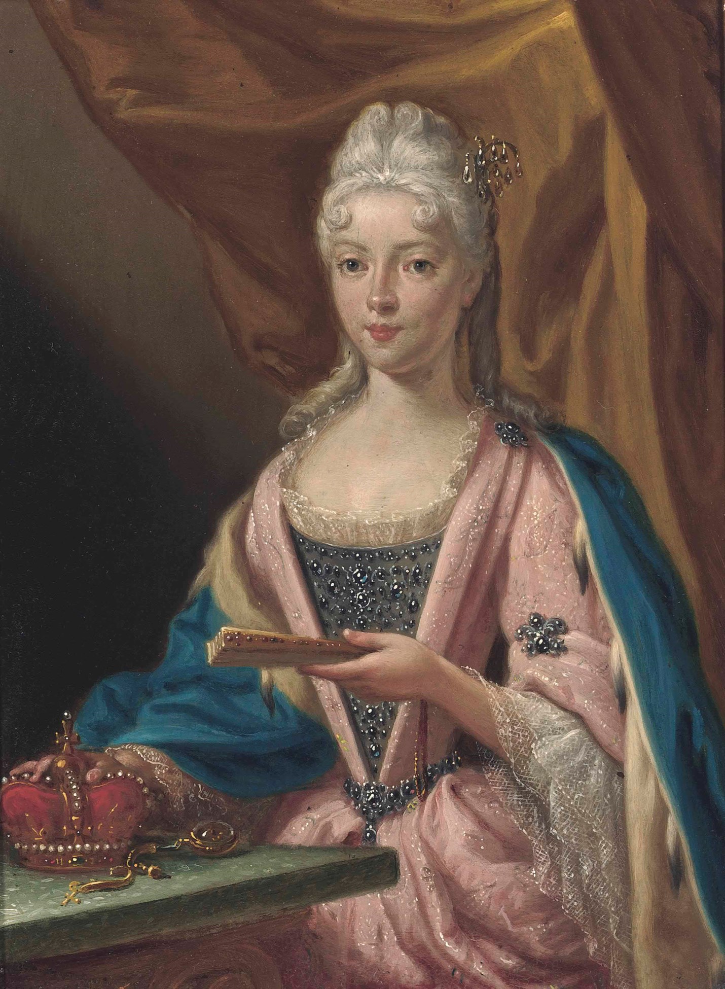 Francesco Trevisani (Capodistria 1659-1746 Rome), Portrait of Maria ...