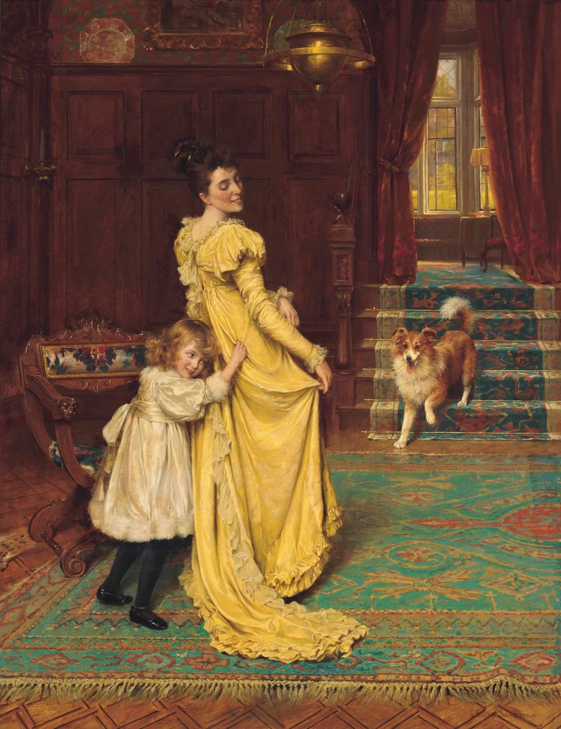 George Hillyard Swinstead, R.B.A., R.I. (1860-1926), Hide and seek ...
