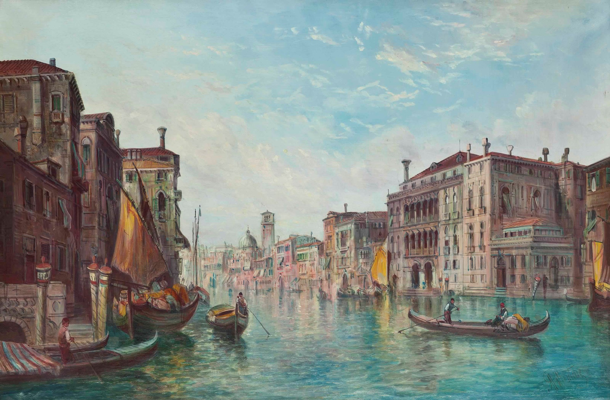 Alfred Pollentine (1836-1890), The Grand Canal, Venice | Christie's