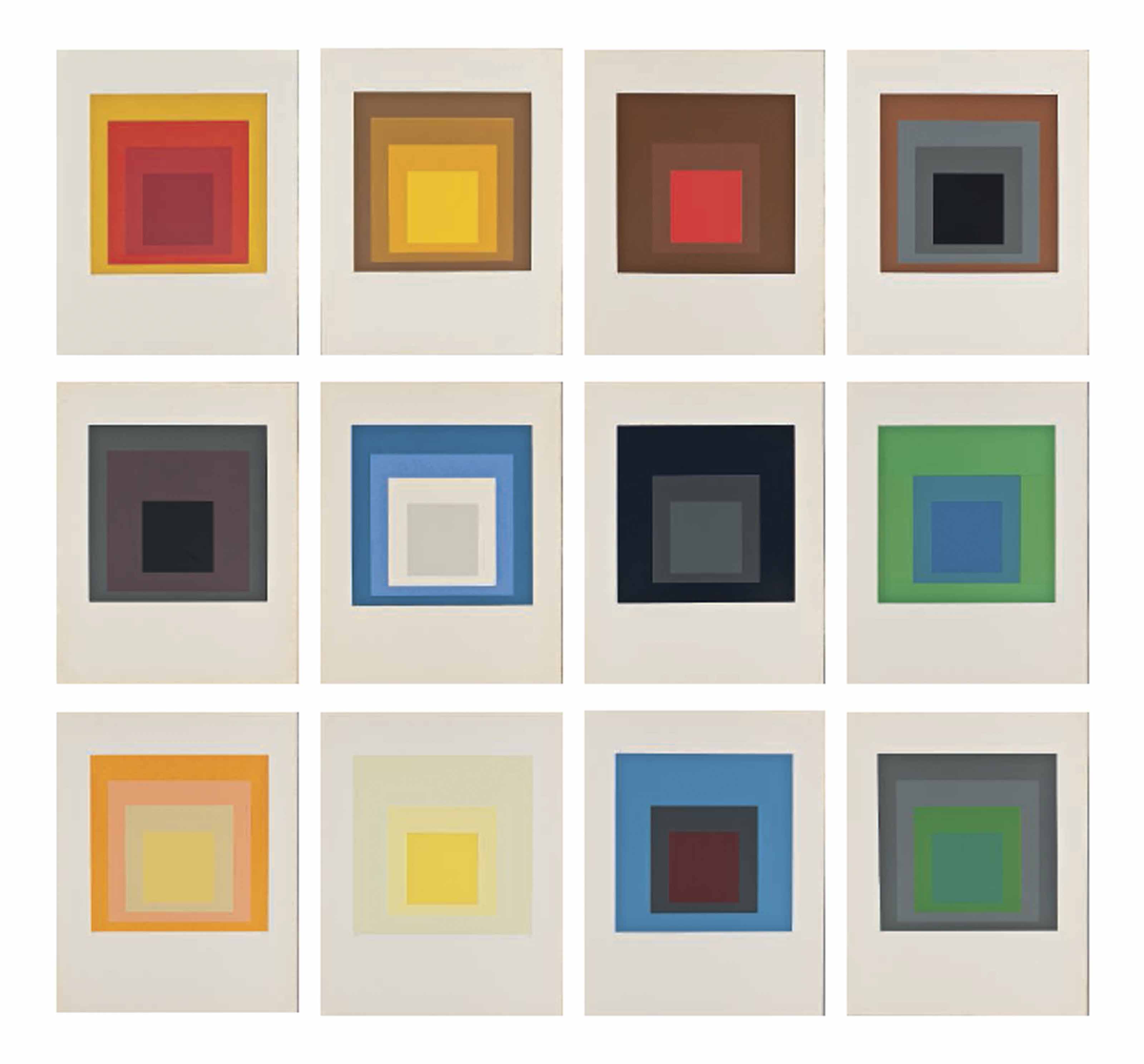Josef Albers (1888-1976) , Hommage au carré | Christie's