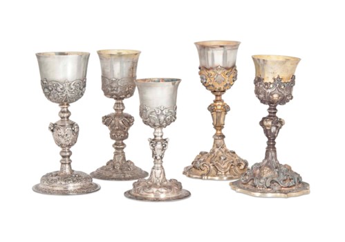 AN ITALIAN SILVER CHALICE, GENOA, 1771 | Christie's