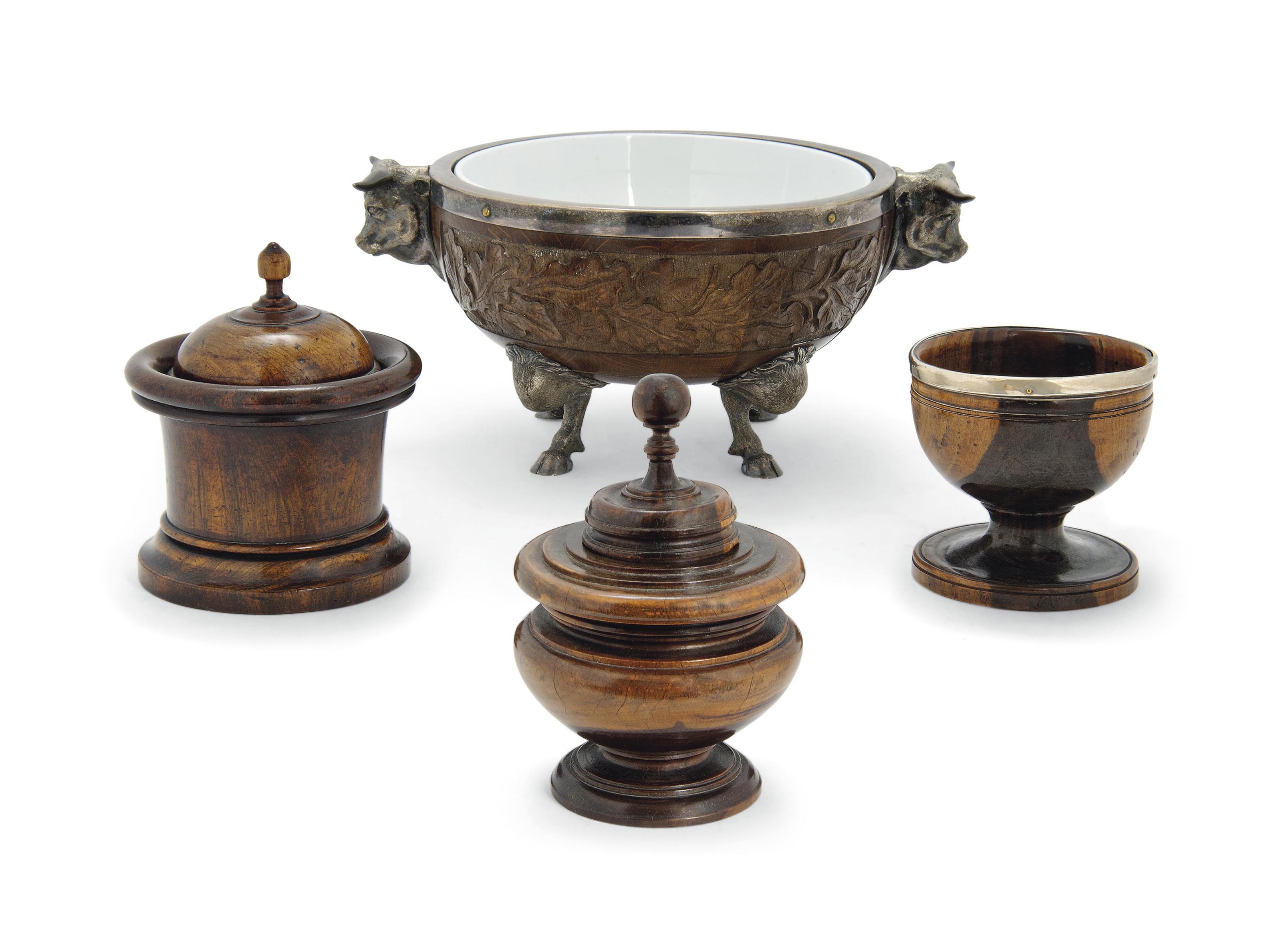 A COLLECTION OF TREEN