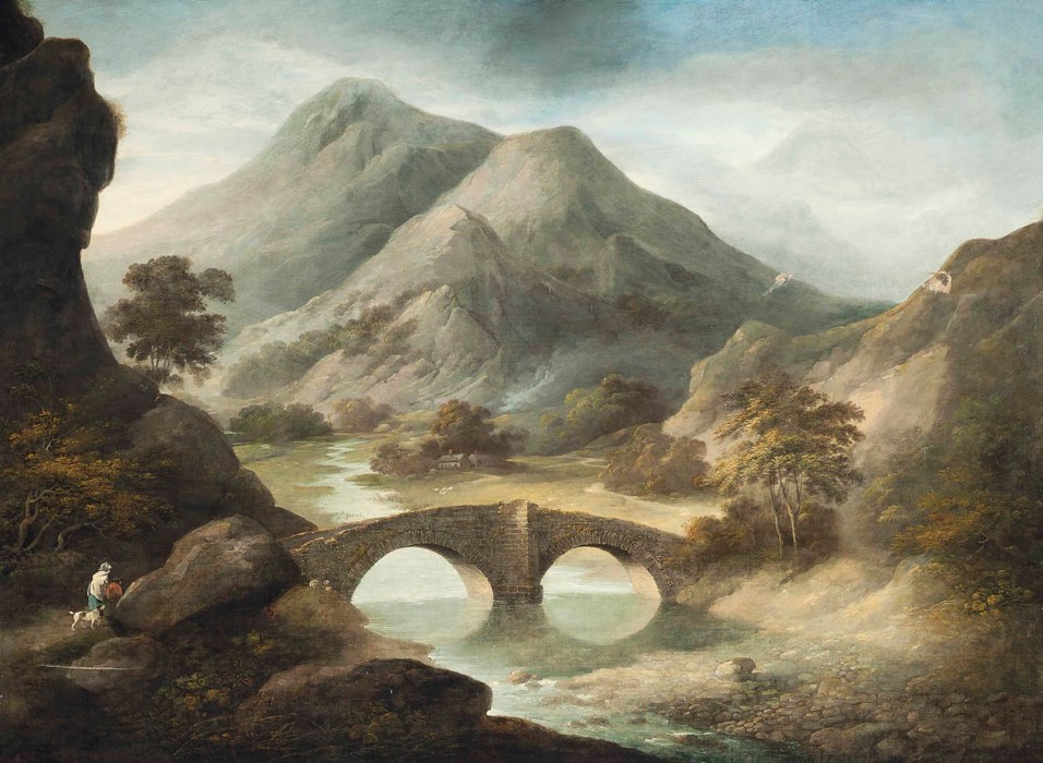 Circle of Julius Ceasar Ibbetson (Leeds 1759-1817 Masham), Grange ...