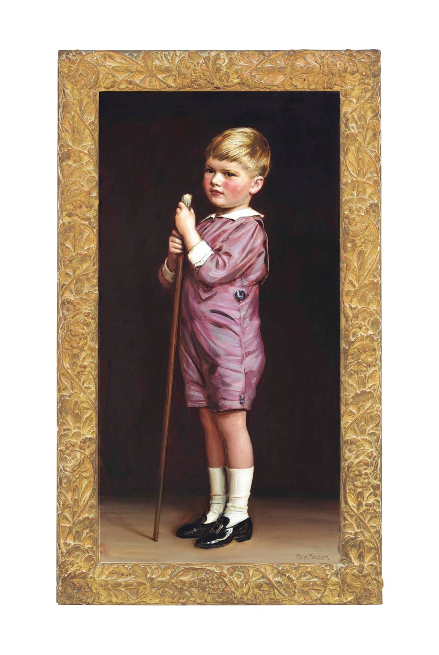 Ralph Peacock (London 1868-1946), Portrait of George Michael Kerr (b ...