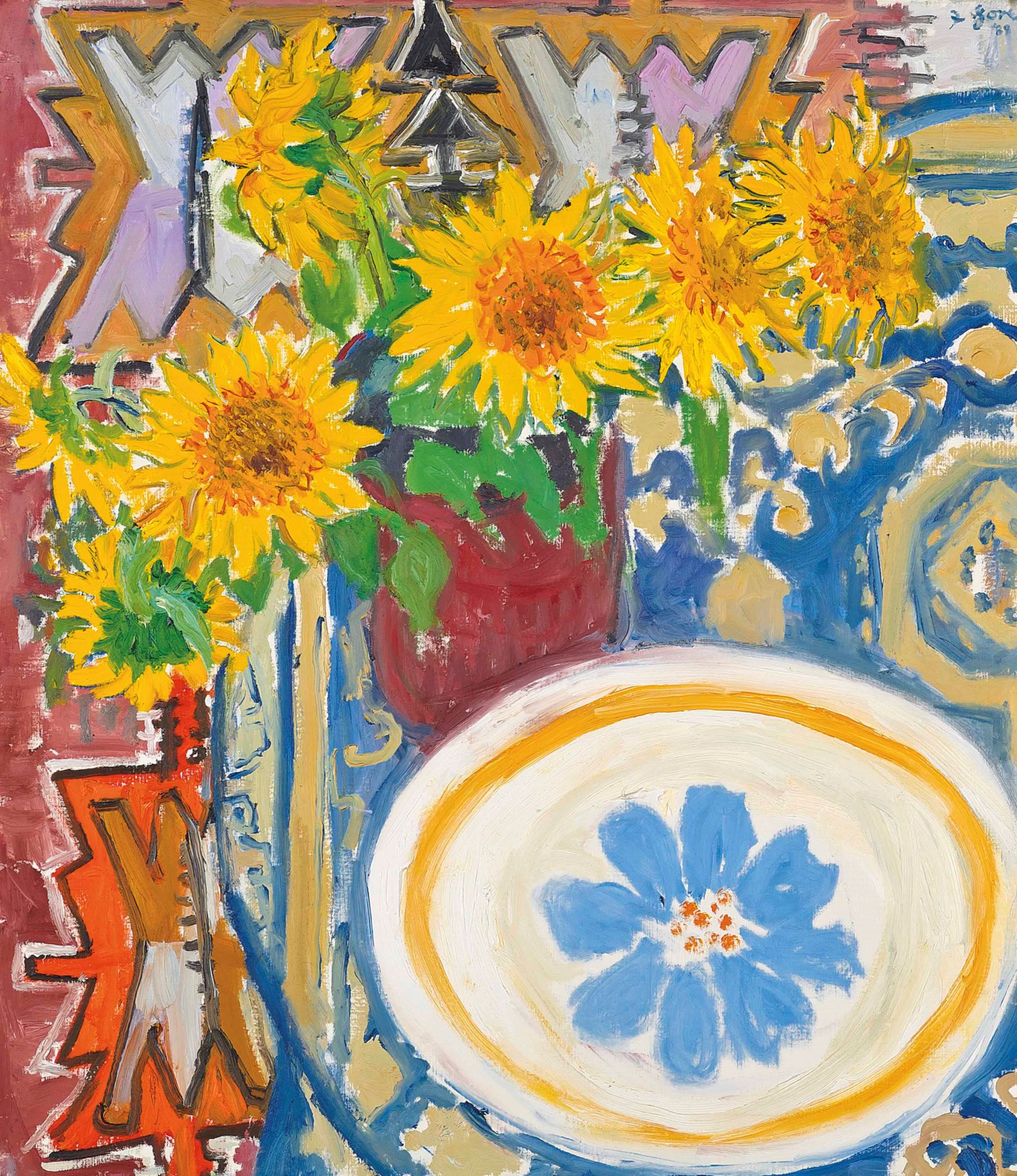 Frederick Gore, R.A. (Richmond 1913-2009), The Italian dish | Christie's