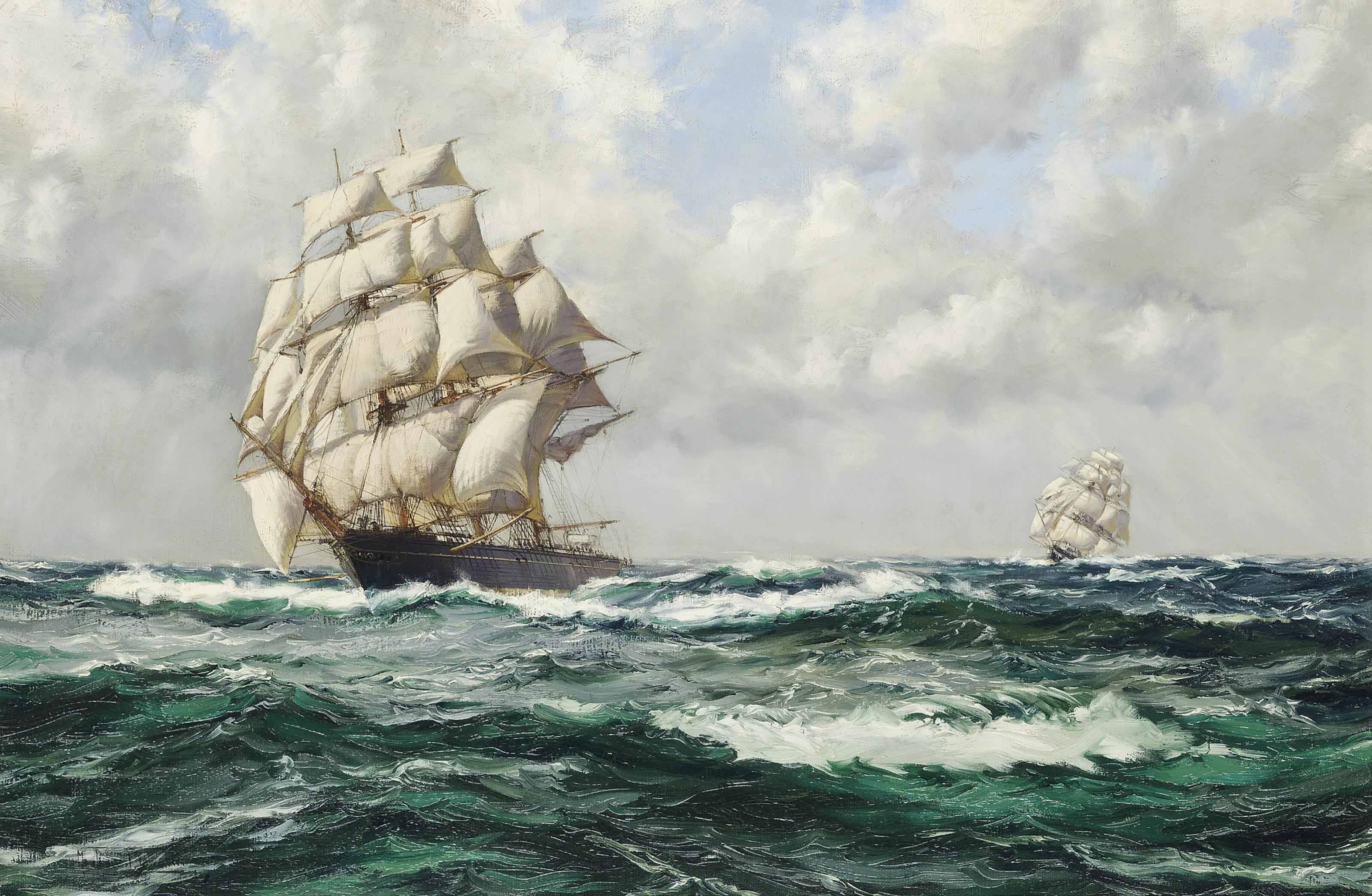 Montague Dawson, F.R.S.A., R.S.M.A. (1895-1973)