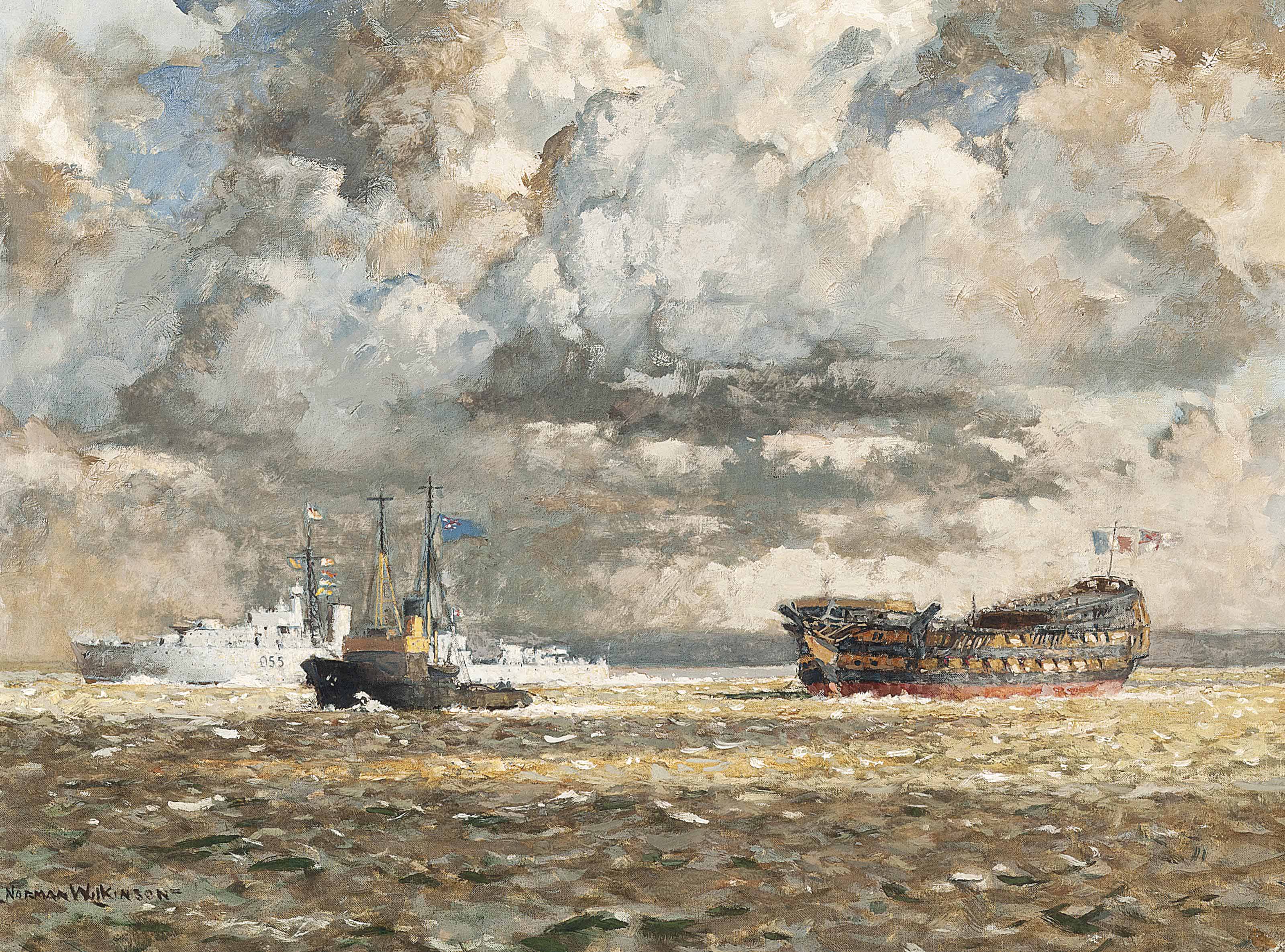 Norman Wilkinson, P.R.W.S., R.I. (1878-1971)