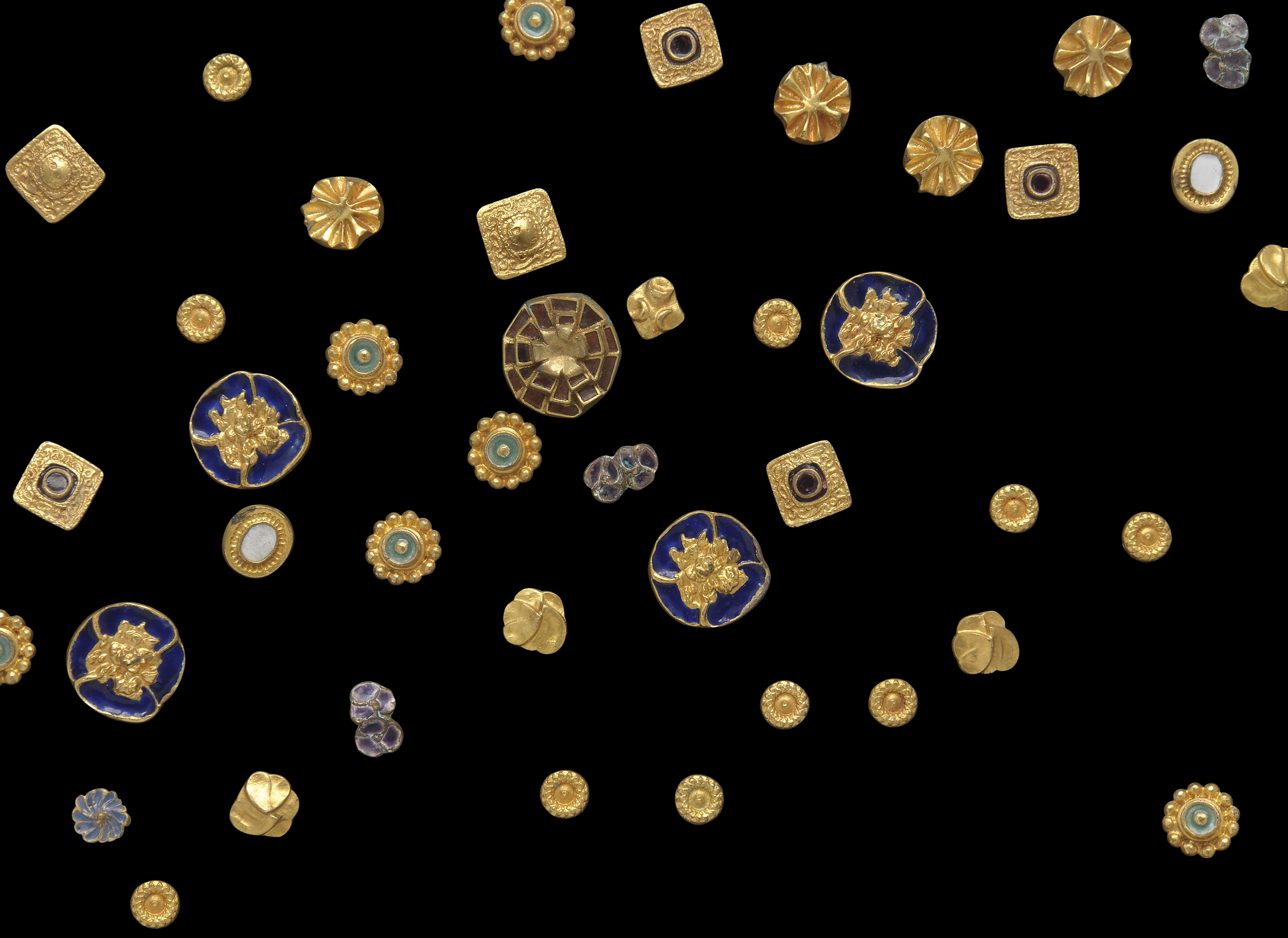 A GROUP OF FOURTY-TWO BUTTONS, CIRCA 1943-1945, LINE VAUTRIN (1913-1997 ...