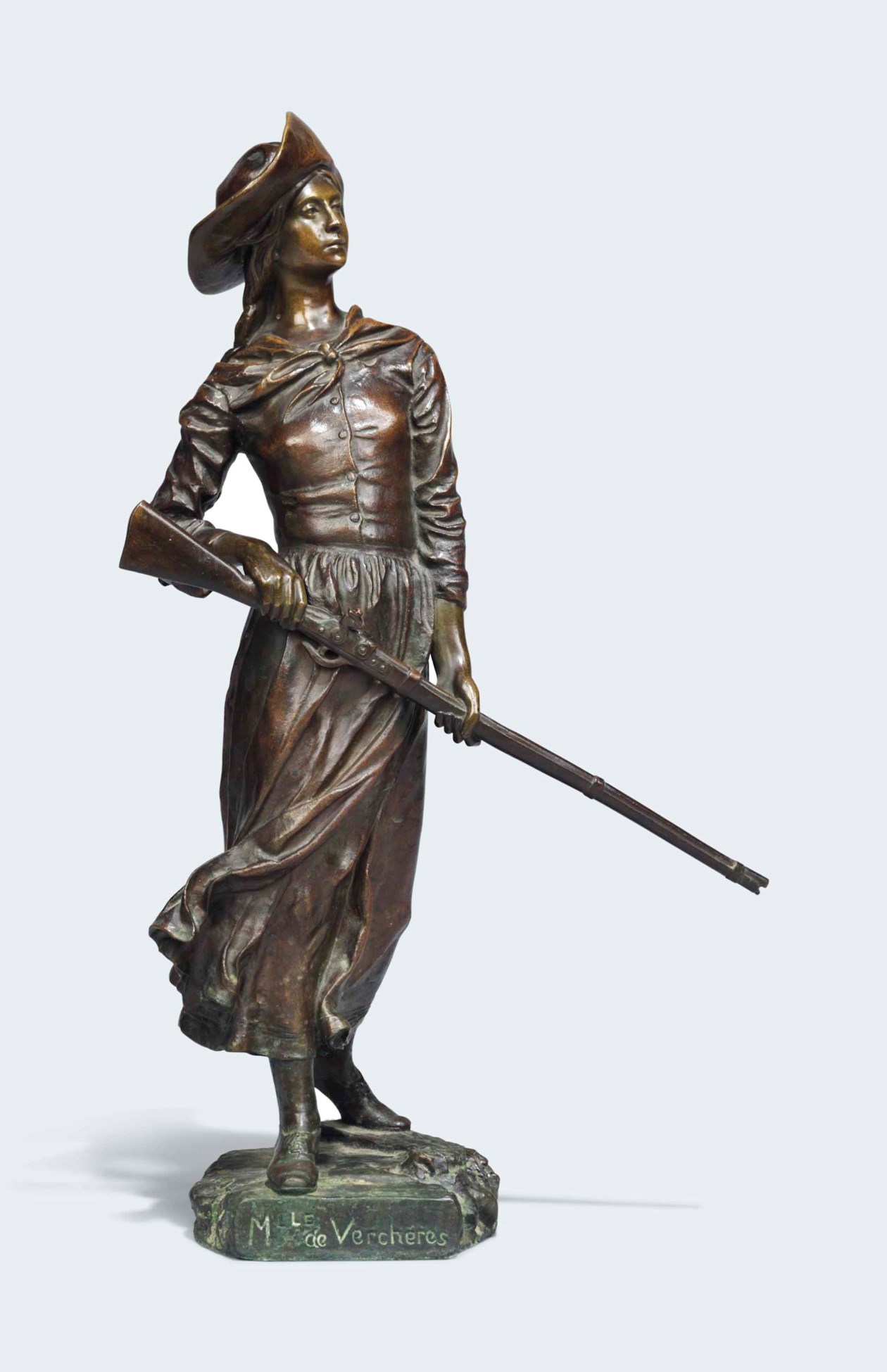 Louis-Philippe Hébert (1850-1917), Mlle de Verchères | Christie's