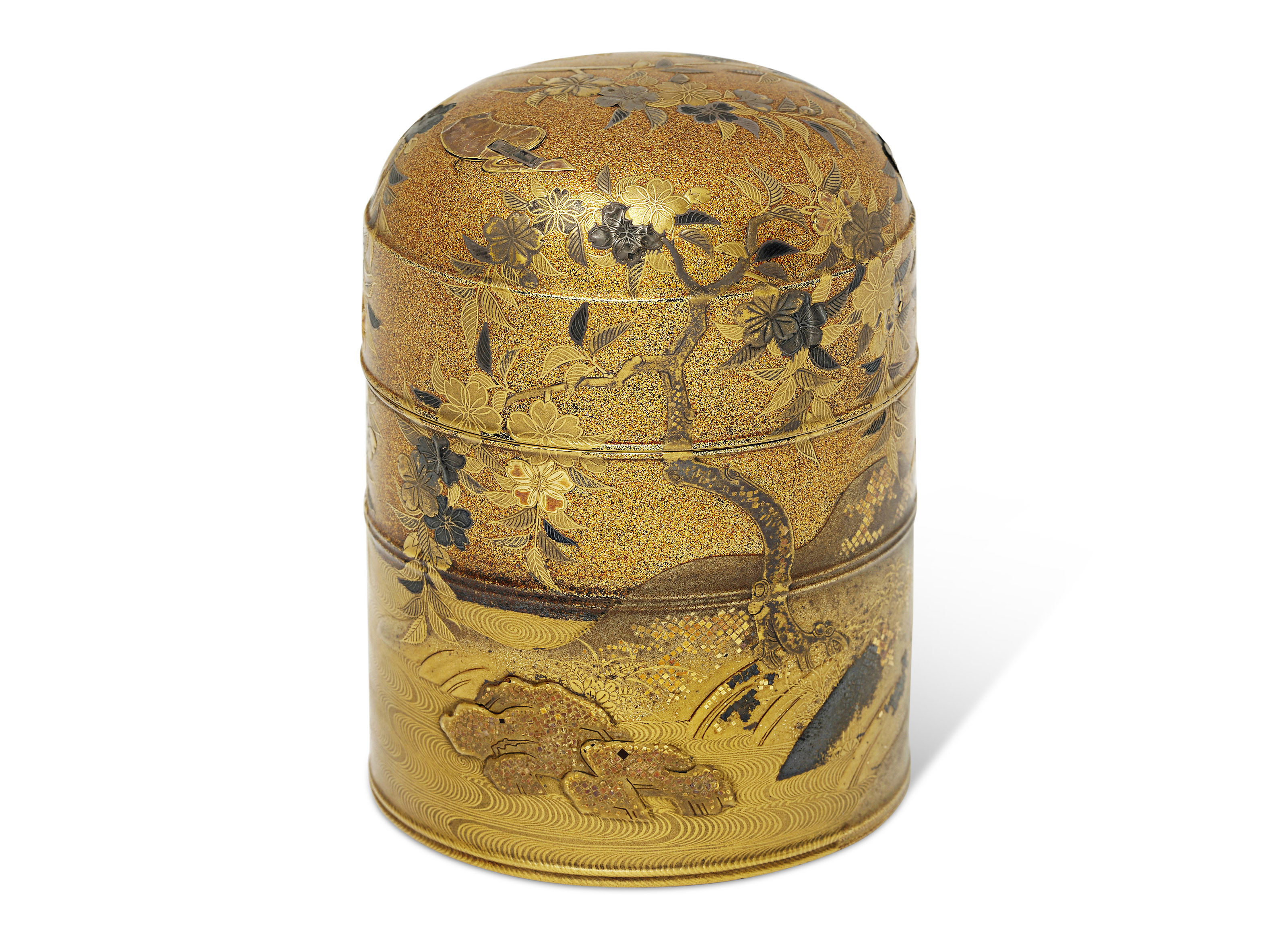 A Lacquer Tea Container, EDO PERIOD (LATE 17TH-EARLY 18TH CENTURY ...