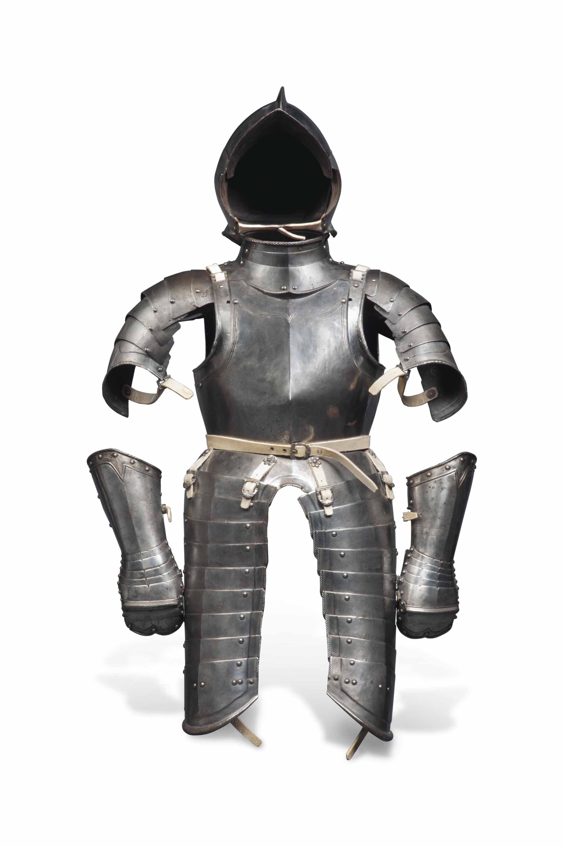 A COMPOSITE GERMAN INFANTRY THREE-QUARTER ARMOUR , LATE 16TH CENTURY ...