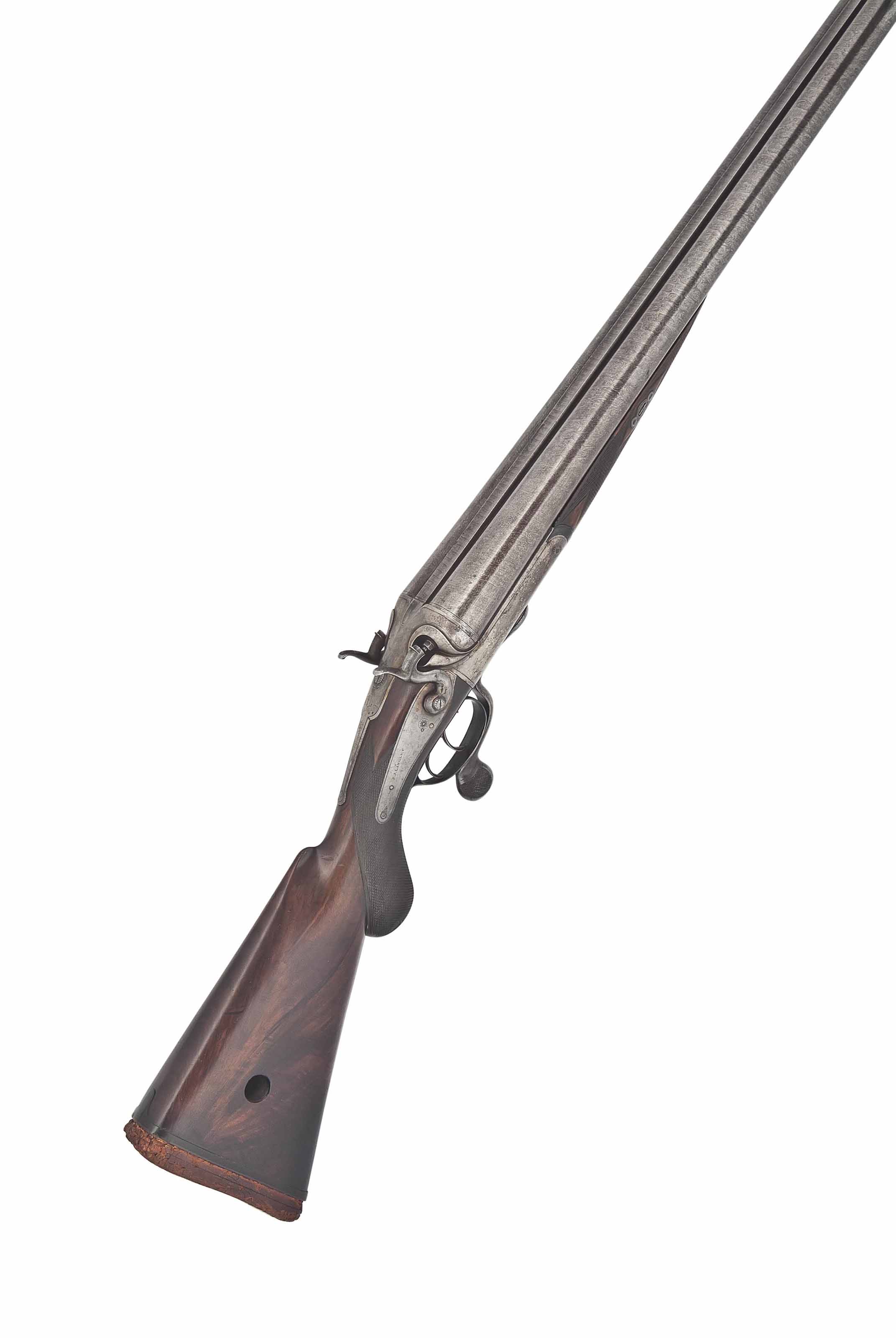 A 4-BORE DOUBLE-BARRELLED ROTARY-UNDERLEVER HAMMERGUN