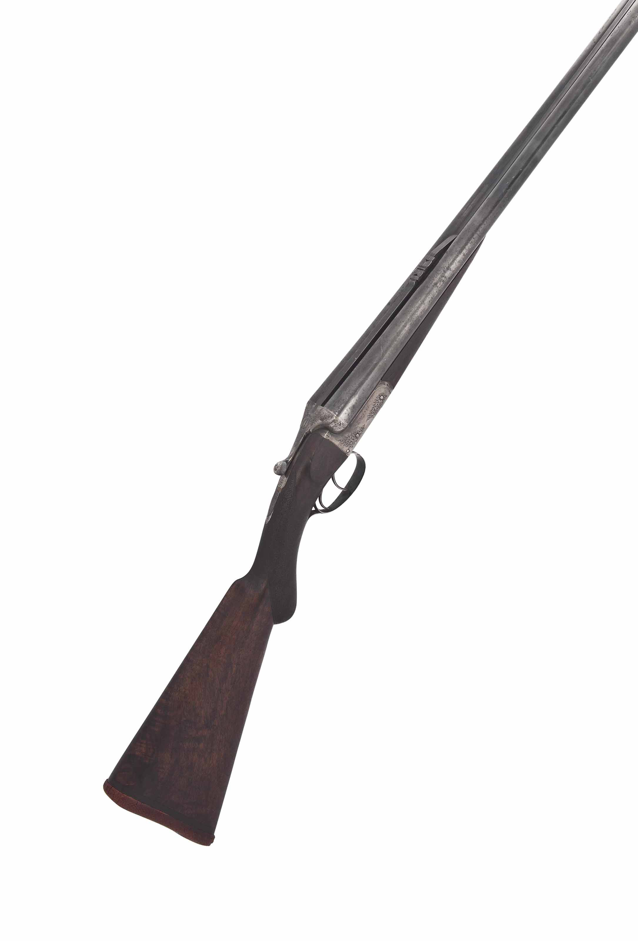 A 12-BORE RIFLE-CHOKED BOXLOCK EJECTOR 'BALL & SHOT' PARADOX GUN , J ...