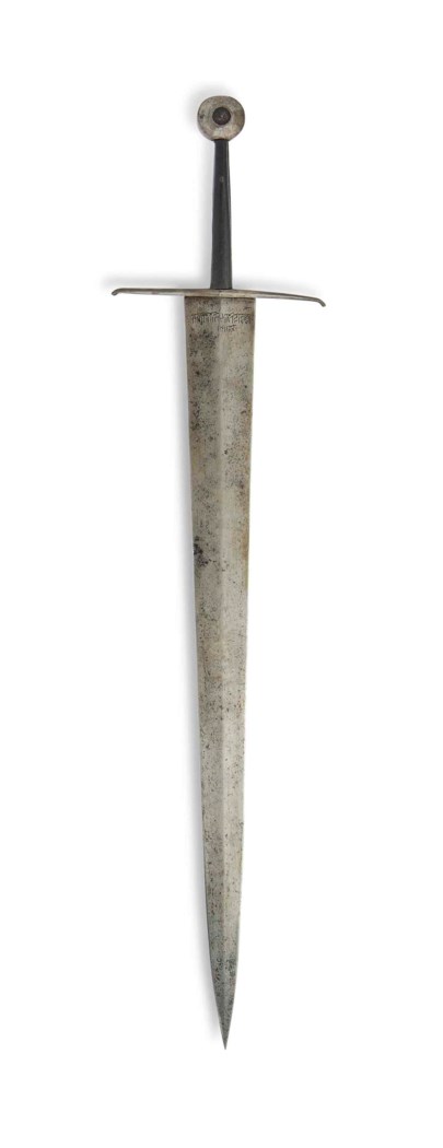 A FINE & RARE ITALIAN MEDIEVAL BROADSWORD FROM THE MAMLUK ARMOURY IN ...
