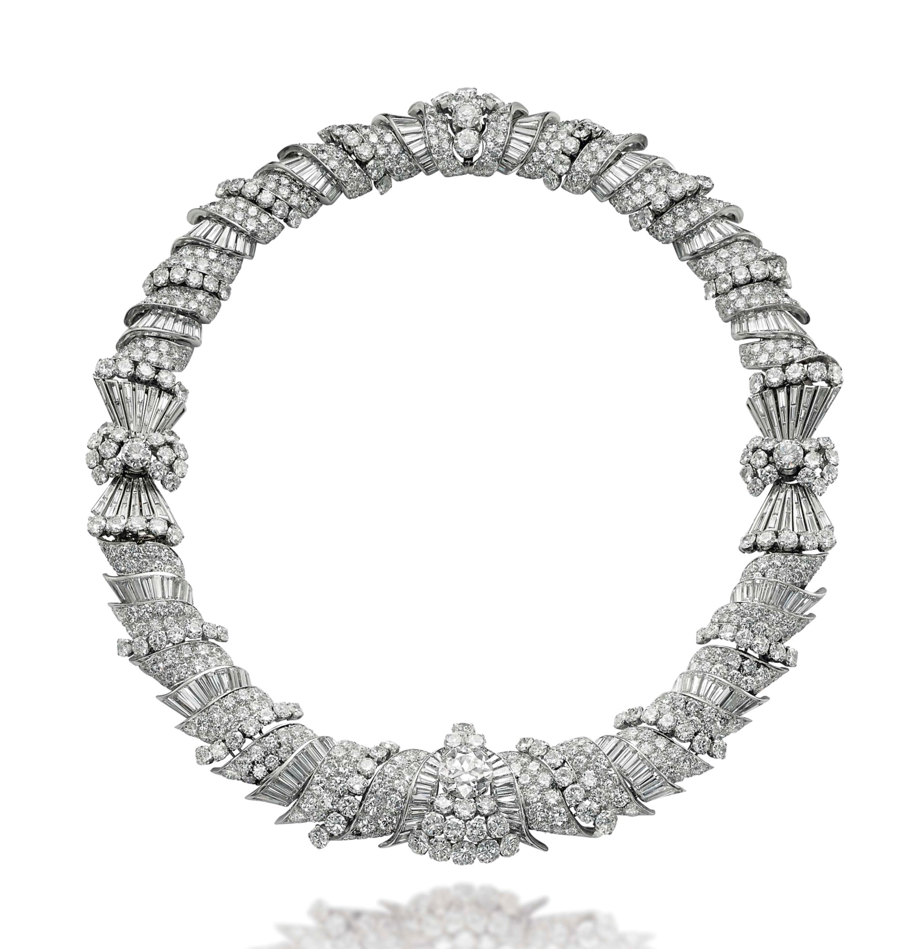 A DIAMOND NECKLACE, BY BULGARI | Christie's