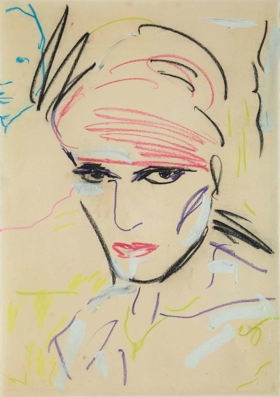LUCIANO CASTELLI (1951) , Frauenportrait, 1979 (Ursula) | Christie's