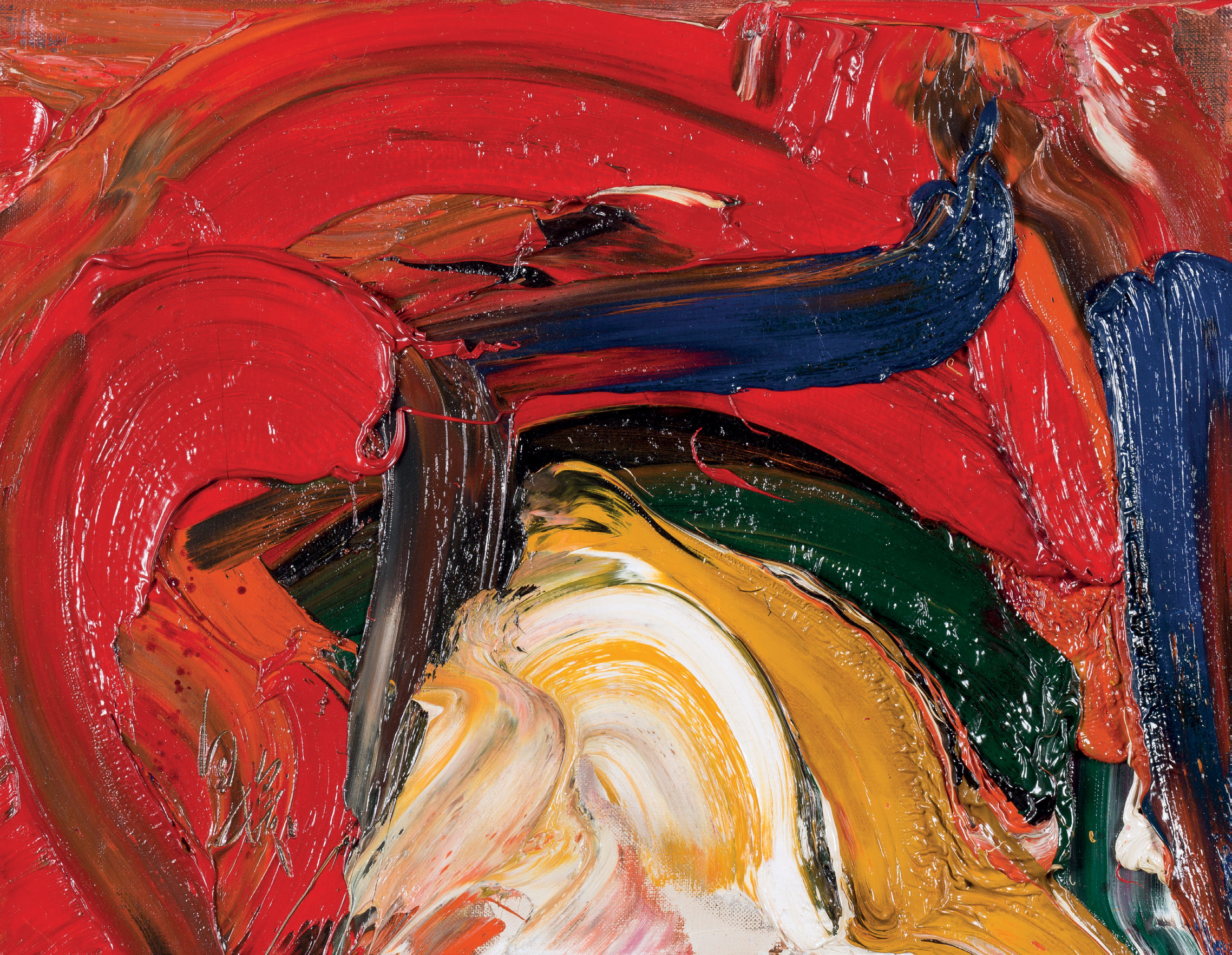 KAZUO SHIRAGA (Japanese, 1924-2008) , Untitled | Christie's