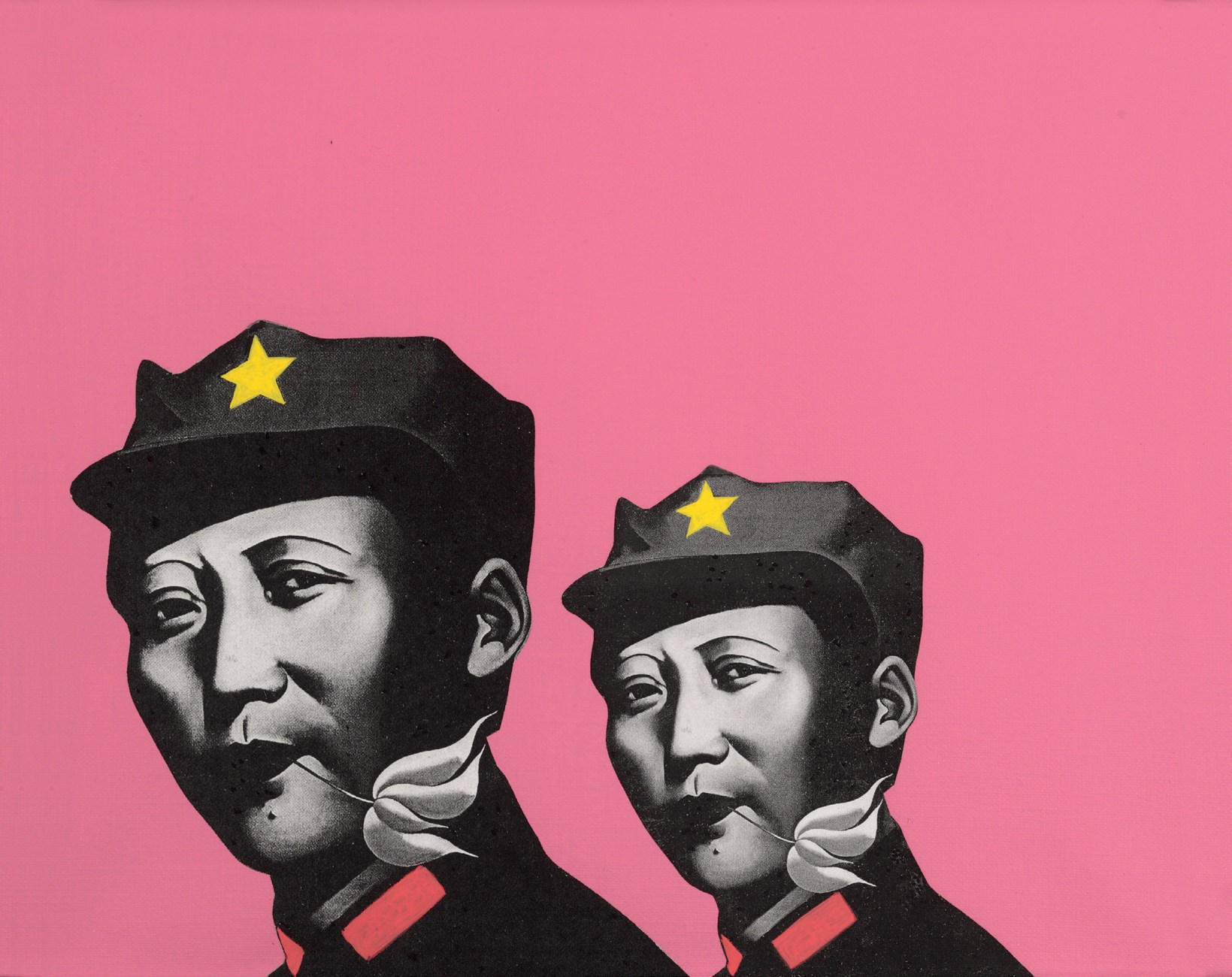 LI SHAN (1686-1756)(Chinese, B. 1942), Rouge Series : Double Mao ...