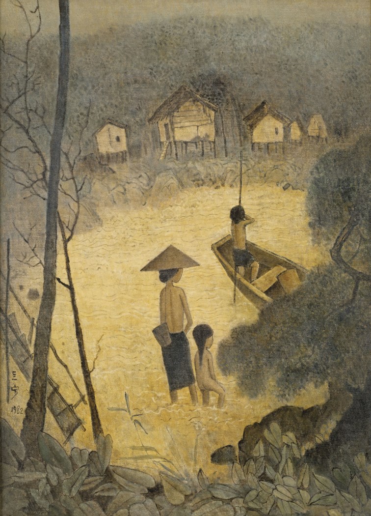 CHEONG SOO PIENG (Singaporean, 1917-1983) , Wild Crossing | Christie's