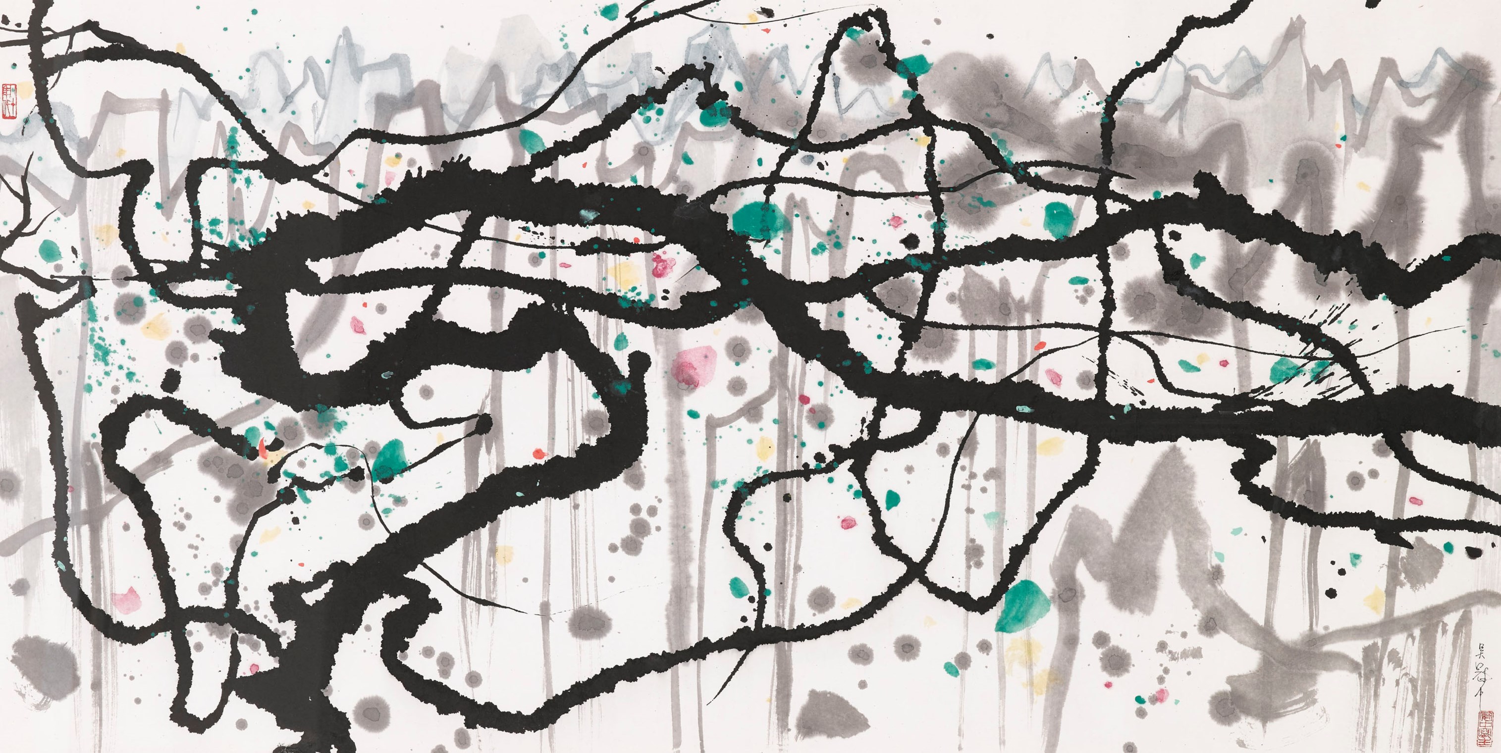 WU GUANZHONG (1919-2010) , Pine Soul | Christie's